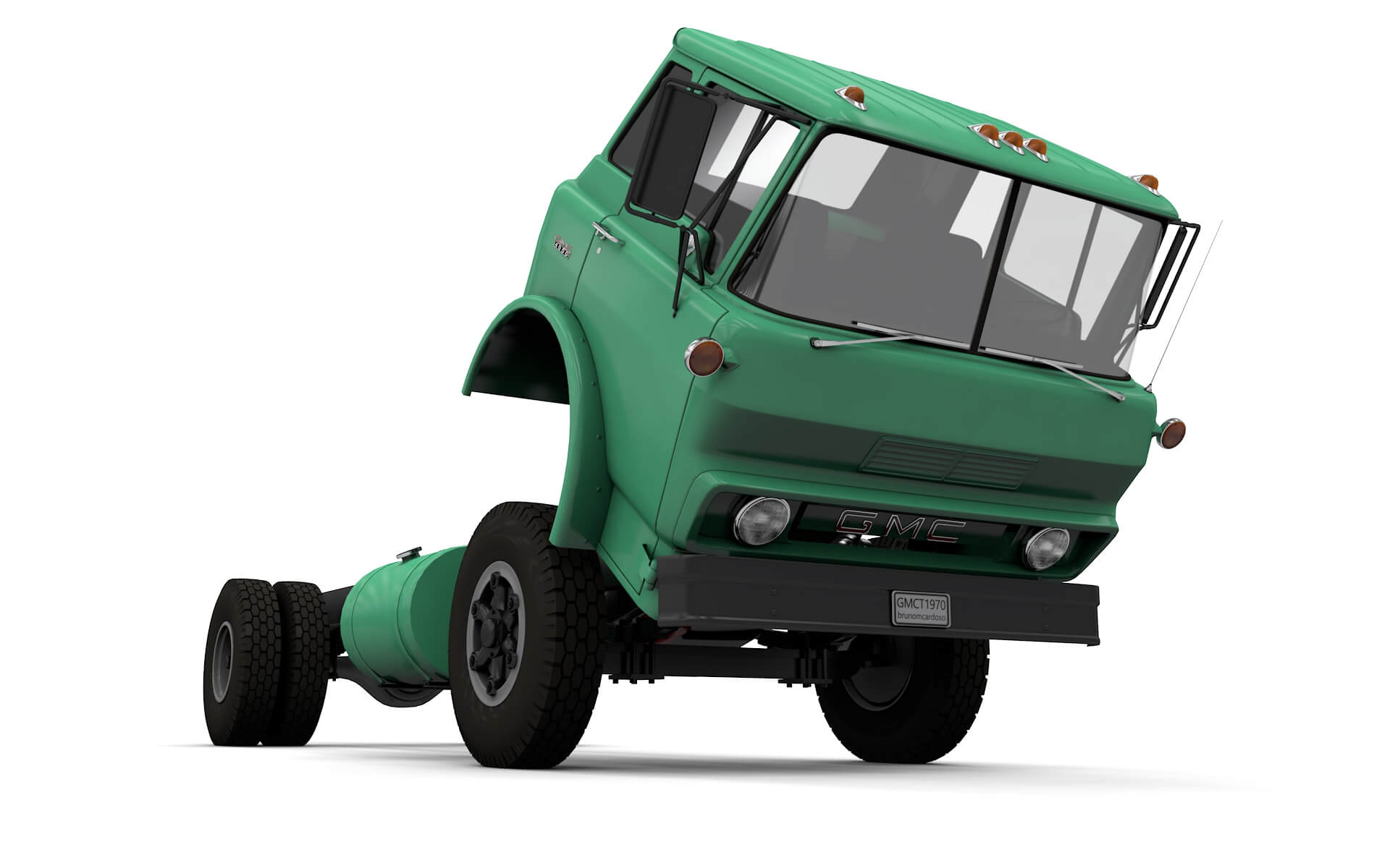 GMC Tilt Cab 1972 - 3D Model by brunomcardoso