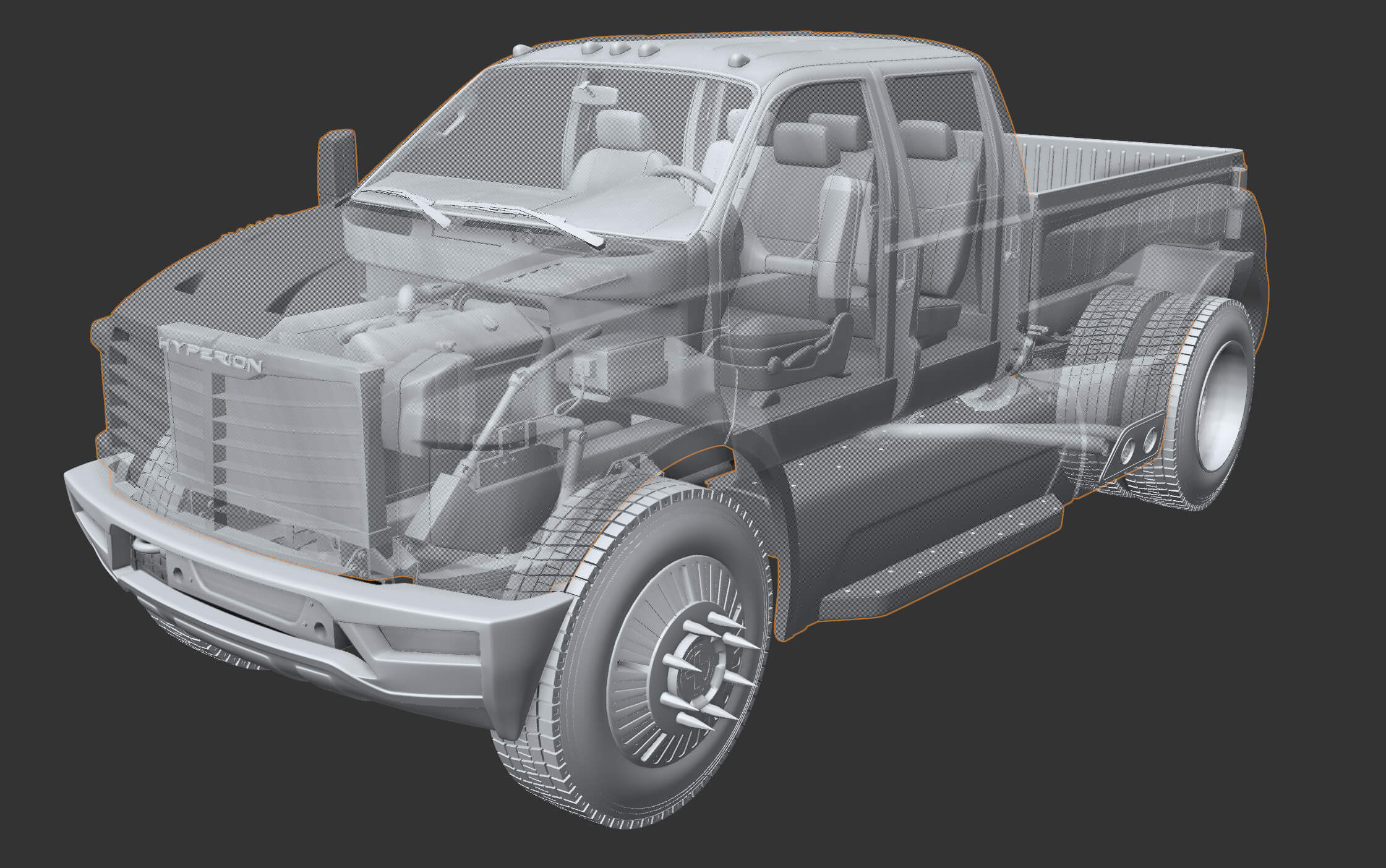 Hyperion F650 2018 - 3D Model by brunomcardoso