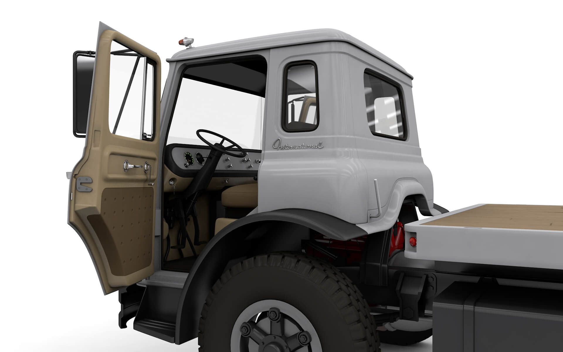 International Loadstar Co1600 Truck 1963 - 3D Model by brunomcardoso