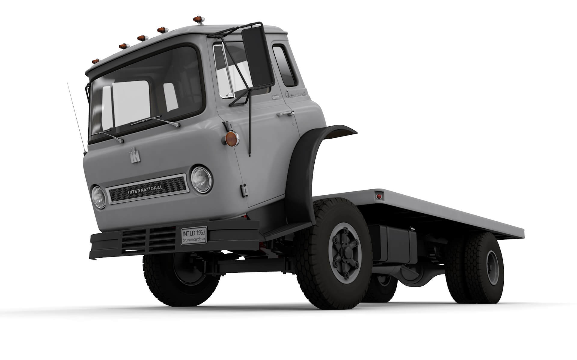 International Loadstar Co1600 Truck 1963 - 3D Model by brunomcardoso