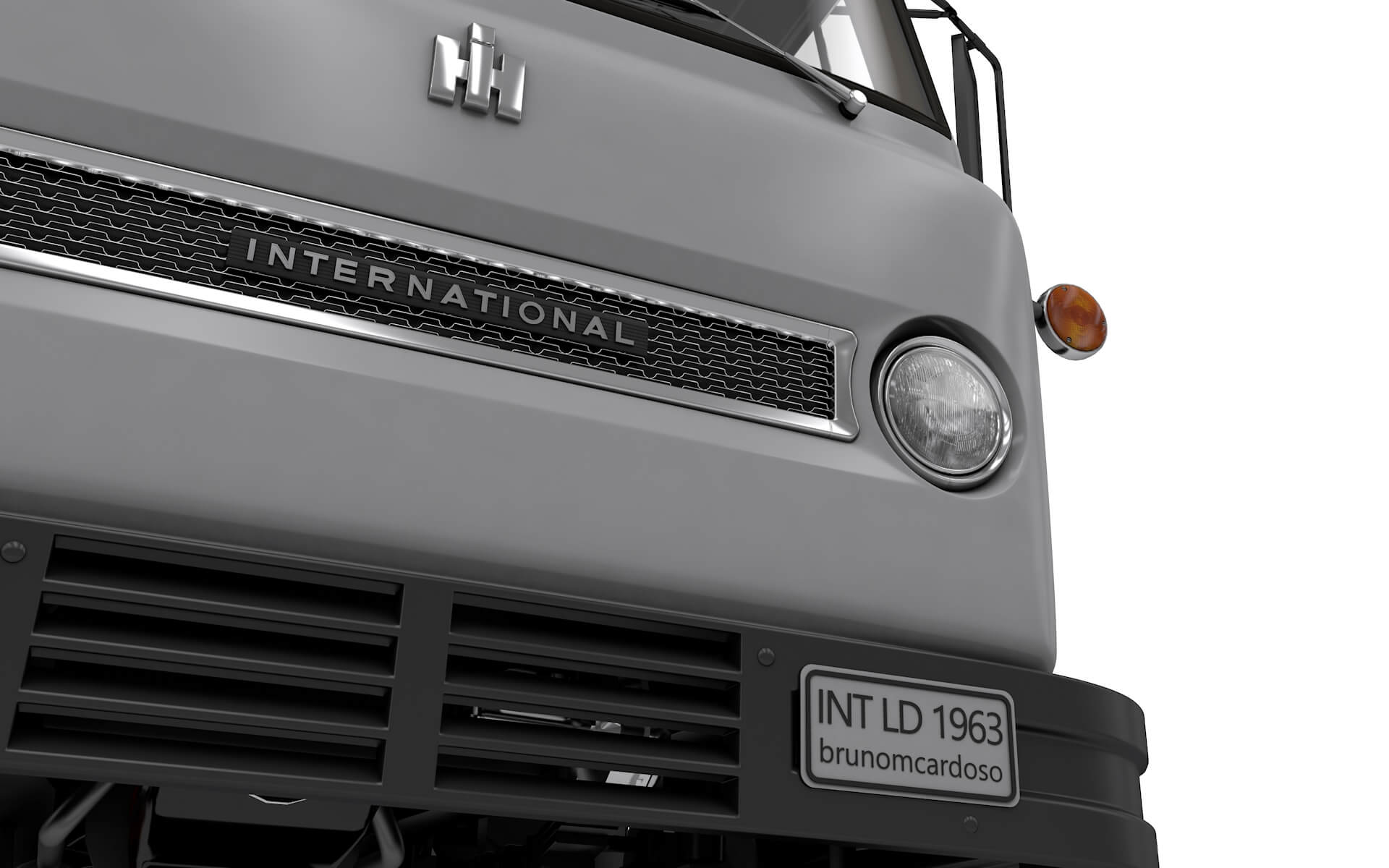 International Loadstar Co1600 Truck 1963 - 3D Model by brunomcardoso