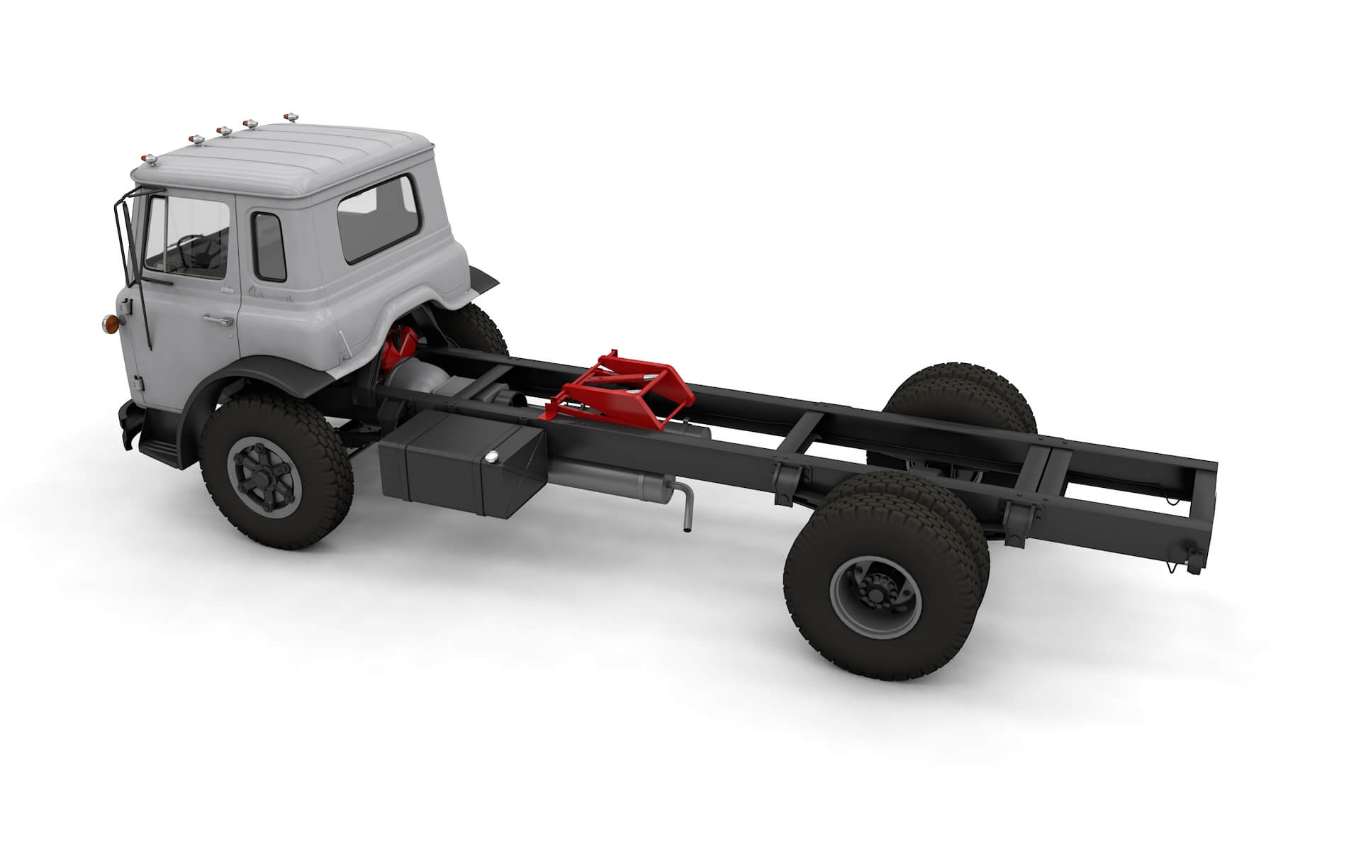 International Loadstar Co1600 Truck 1963 - 3D Model by brunomcardoso