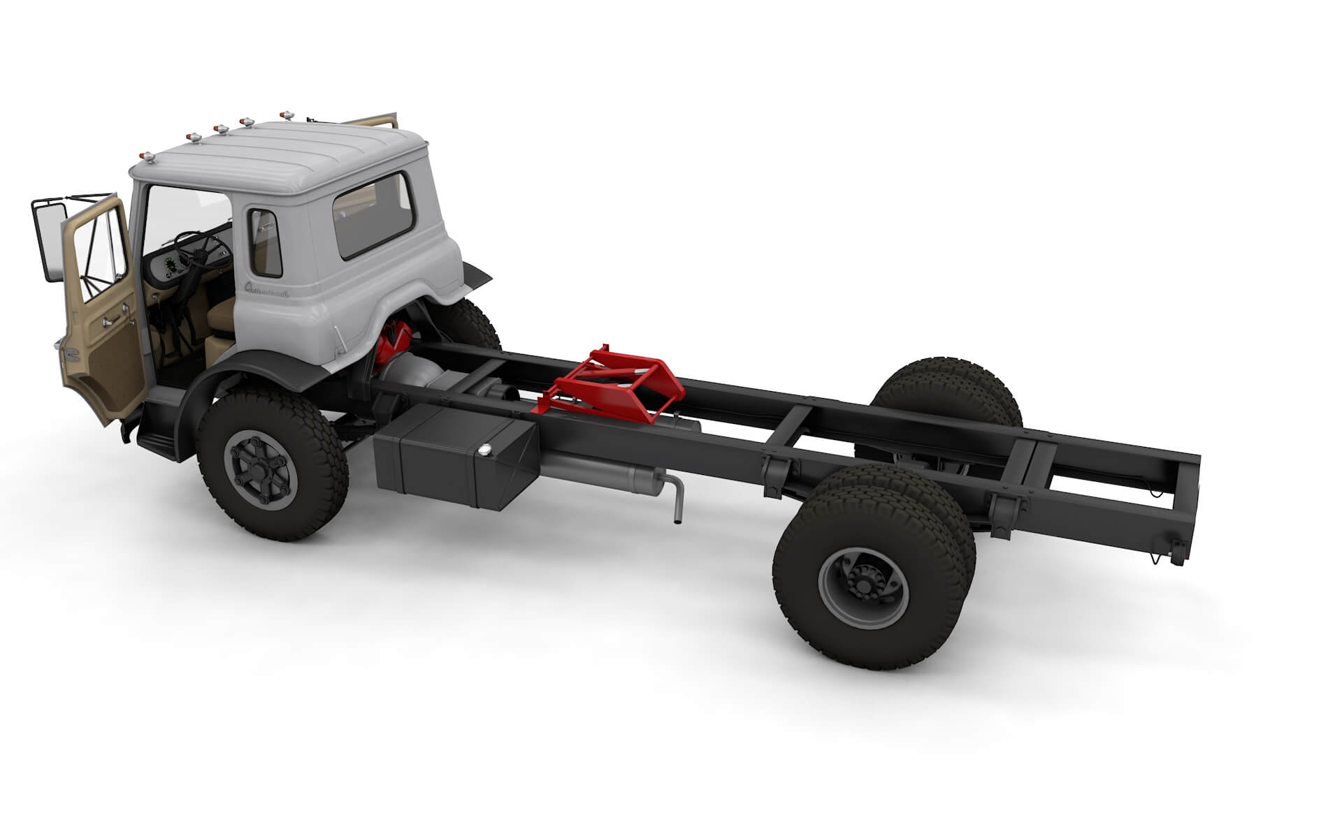 International Loadstar Co1600 Truck 1963 - 3D Model by brunomcardoso