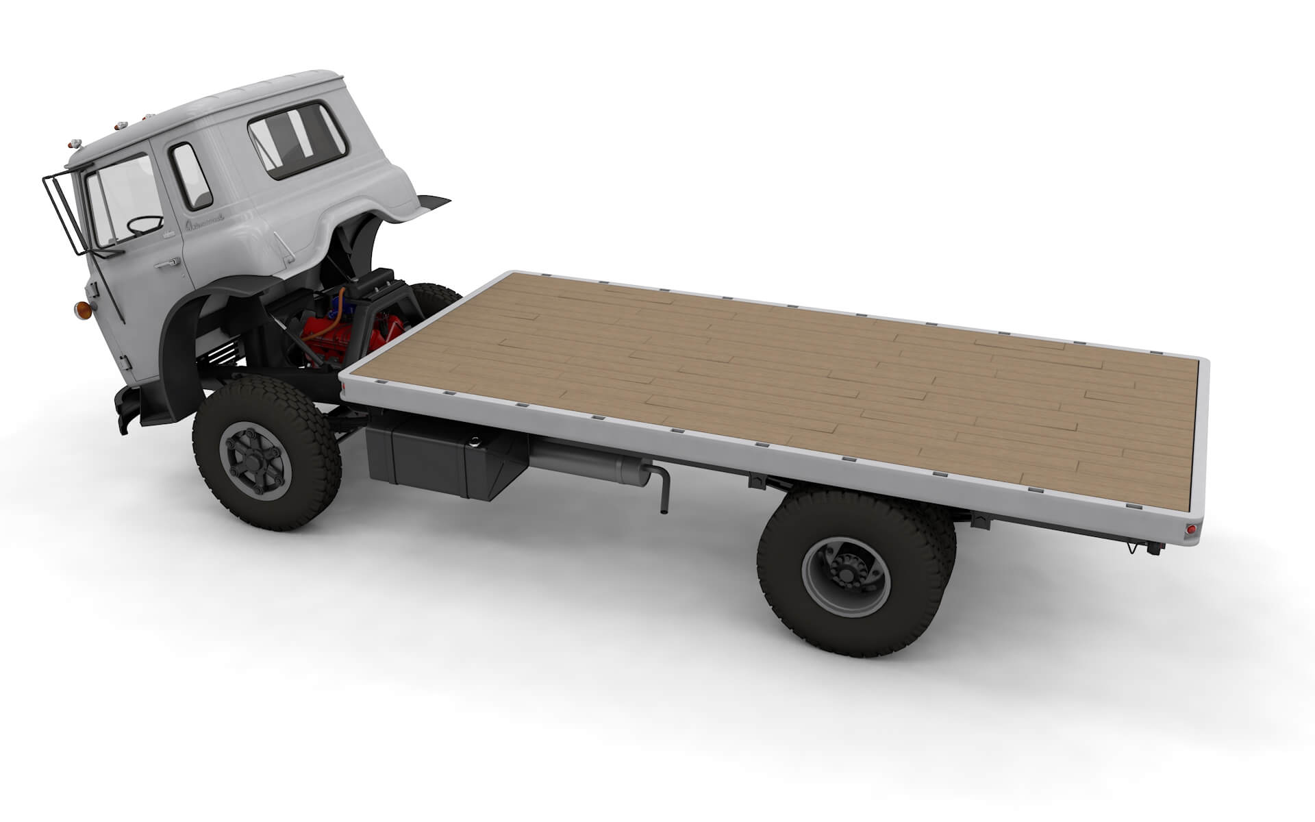 International Loadstar Co1600 Truck 1963 - 3D Model by brunomcardoso