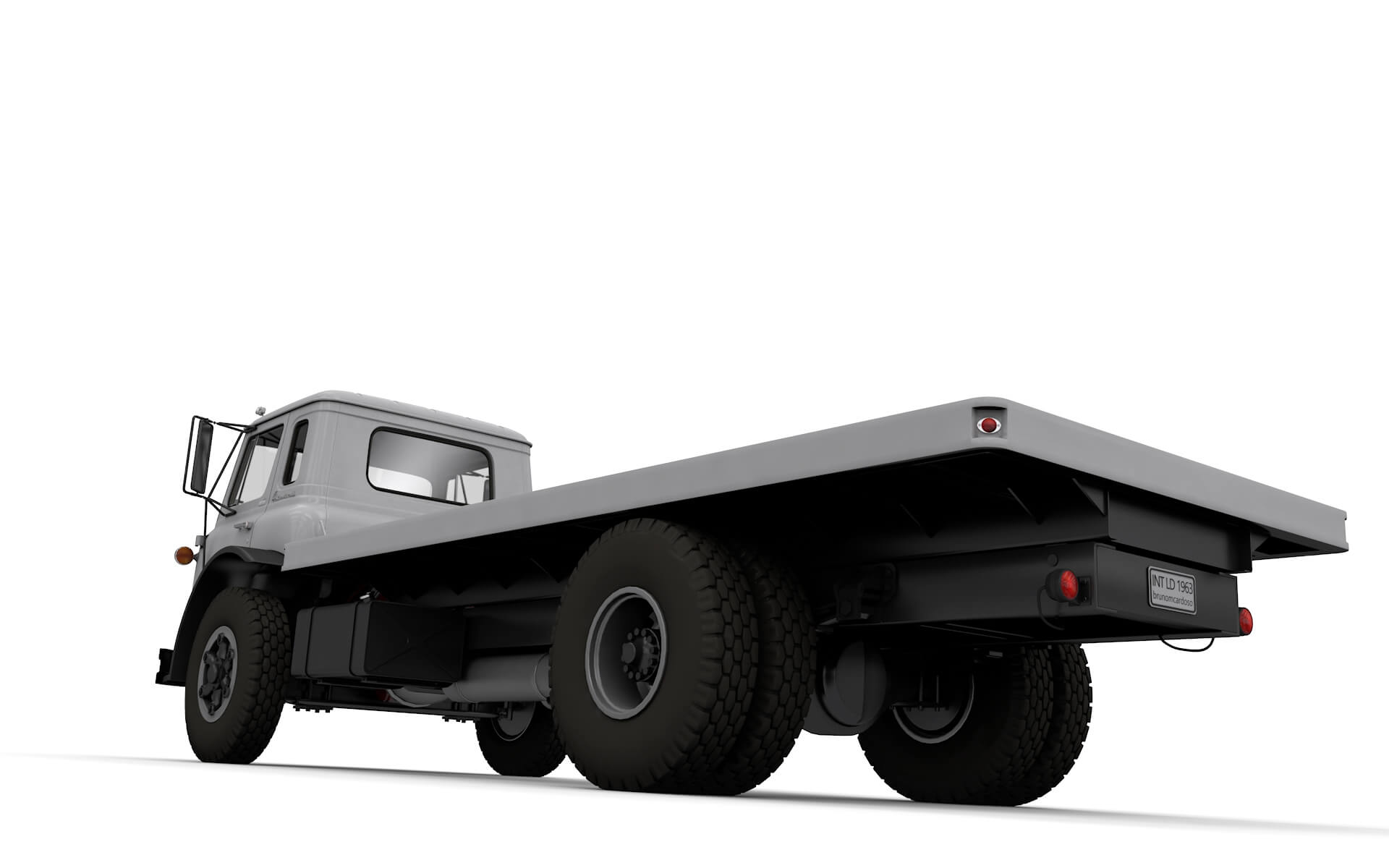International Loadstar Co1600 Truck 1963 - 3D Model by brunomcardoso