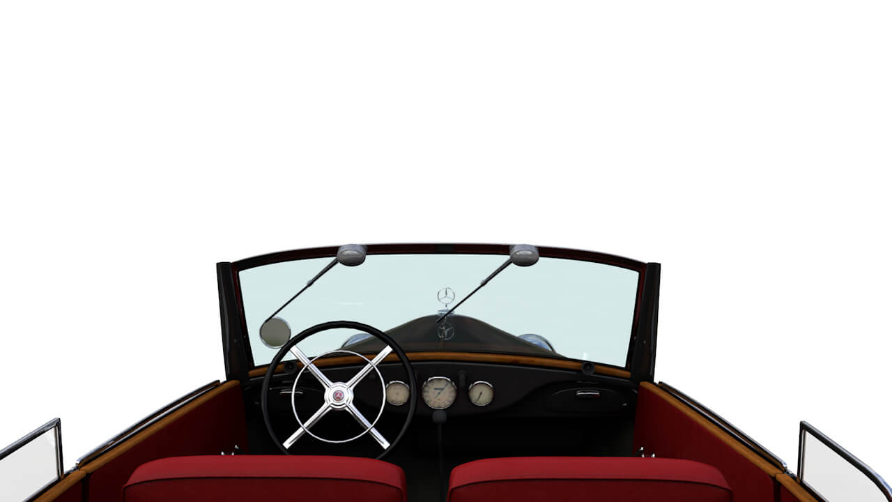 Mercedes-Benz Type 170V Cabriolet B 1936 3D Model by brunomcardoso