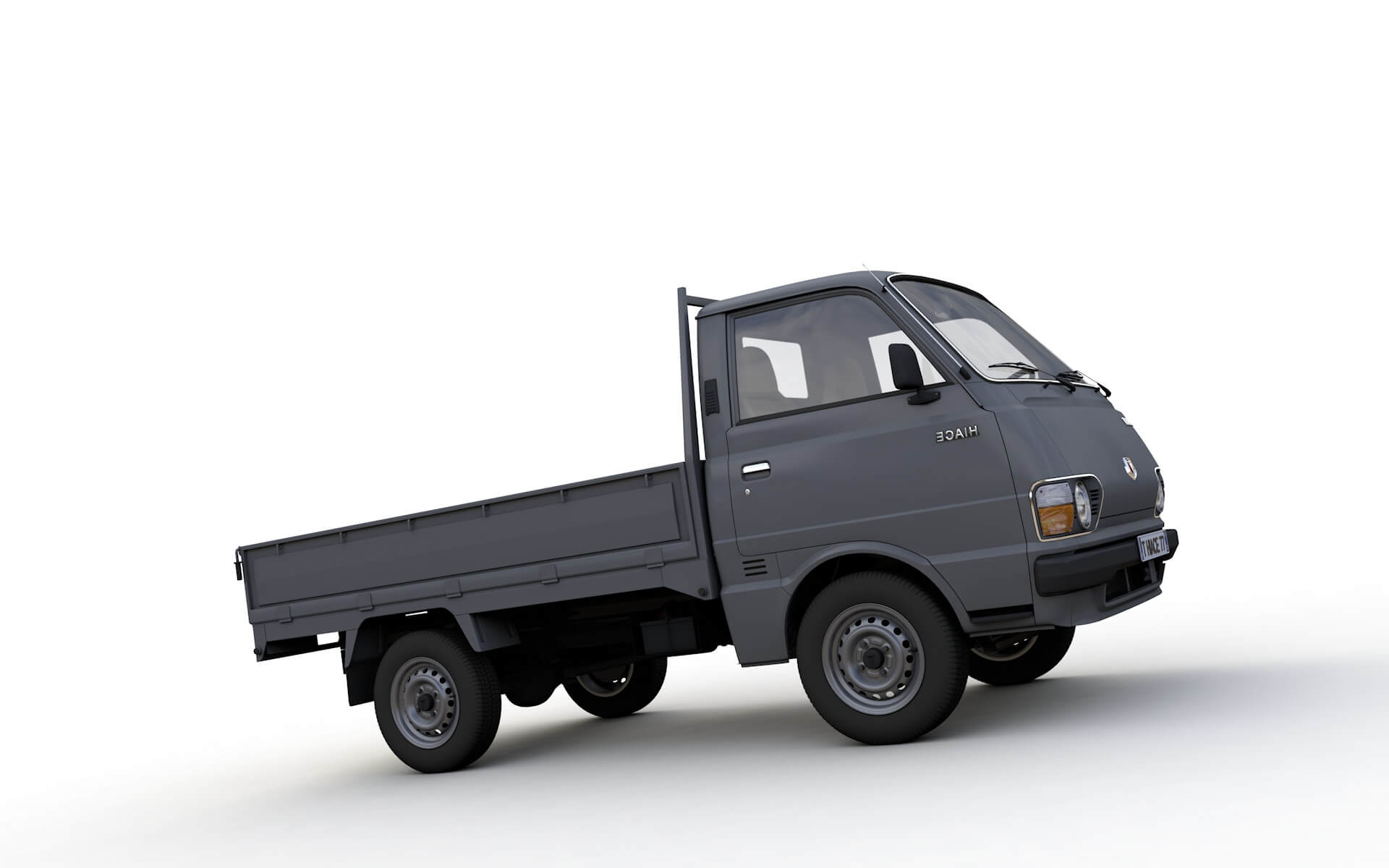 Toyota Hiace Pickup Truck 1977 3D Model by brunomcardoso