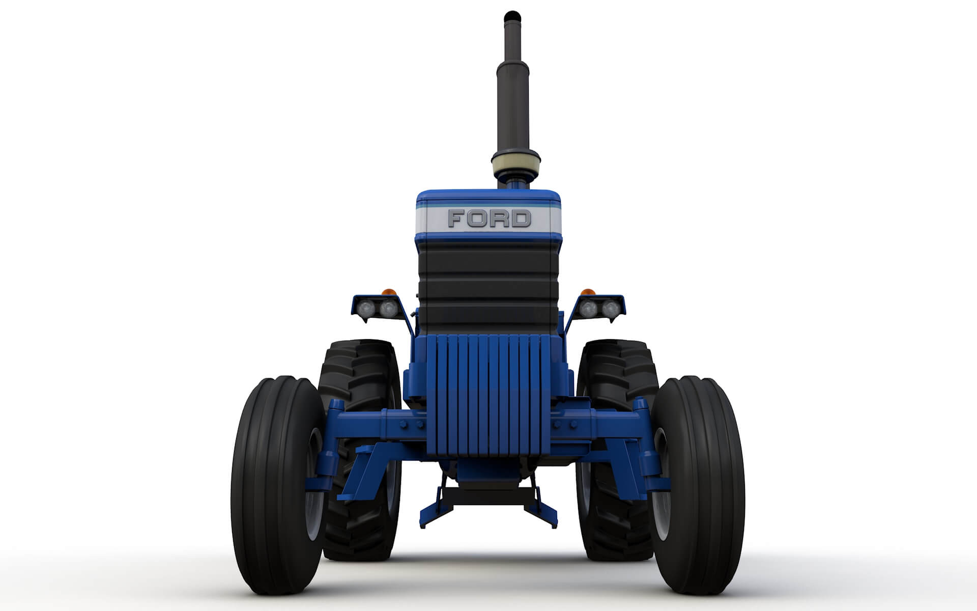 TW20 Tractor 1978 - 3D Model by brunomcardoso