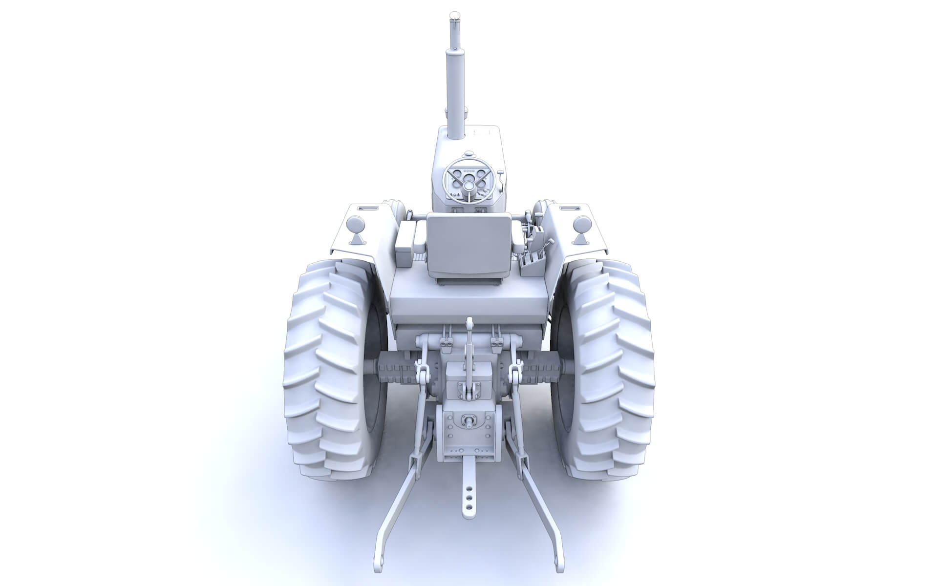 TW20 Tractor 1978 - 3D Model by brunomcardoso