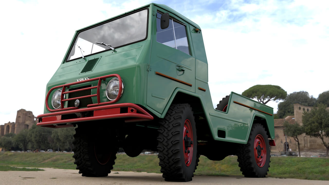 Volvo Laplander L3314 1967 - 3D Model by brunomcardoso