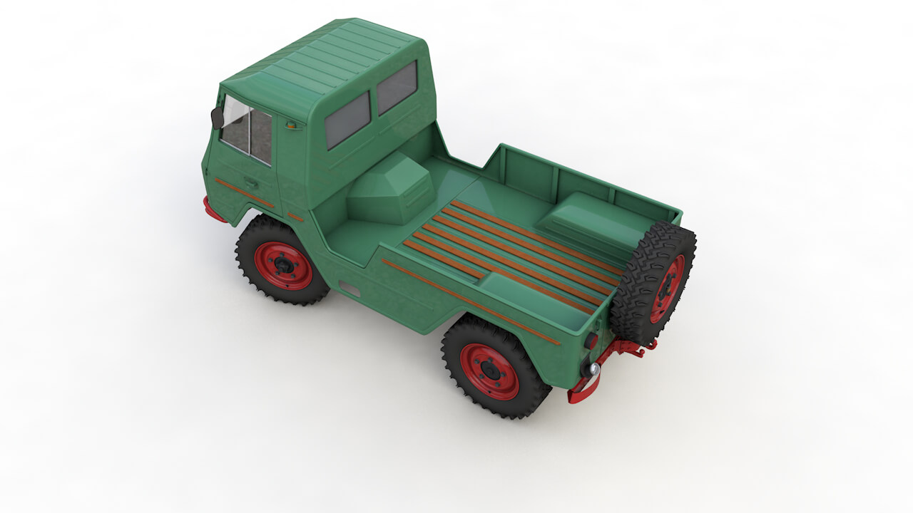 Volvo Laplander L3314 1967 - 3D Model by brunomcardoso