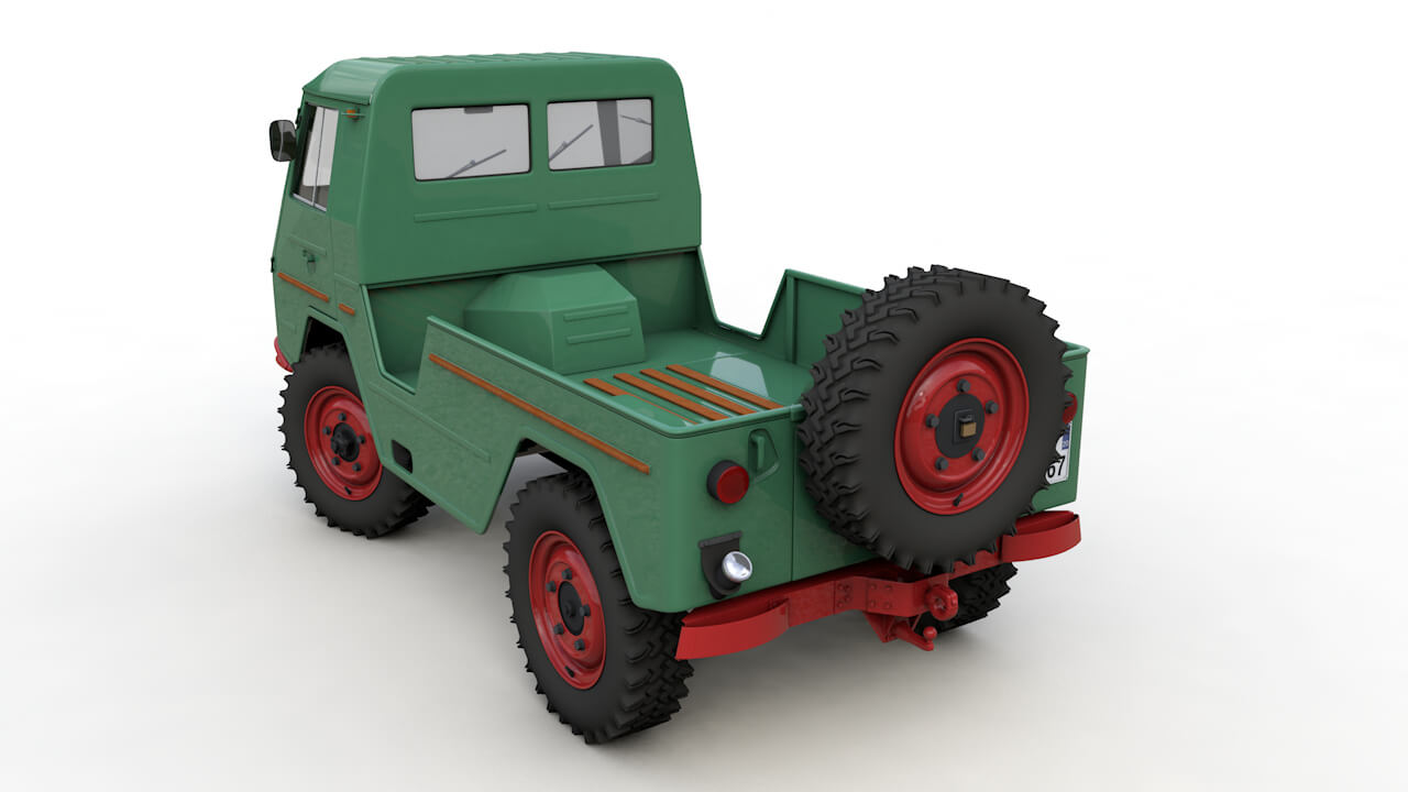 Volvo Laplander L3314 1967 - 3D Model by brunomcardoso