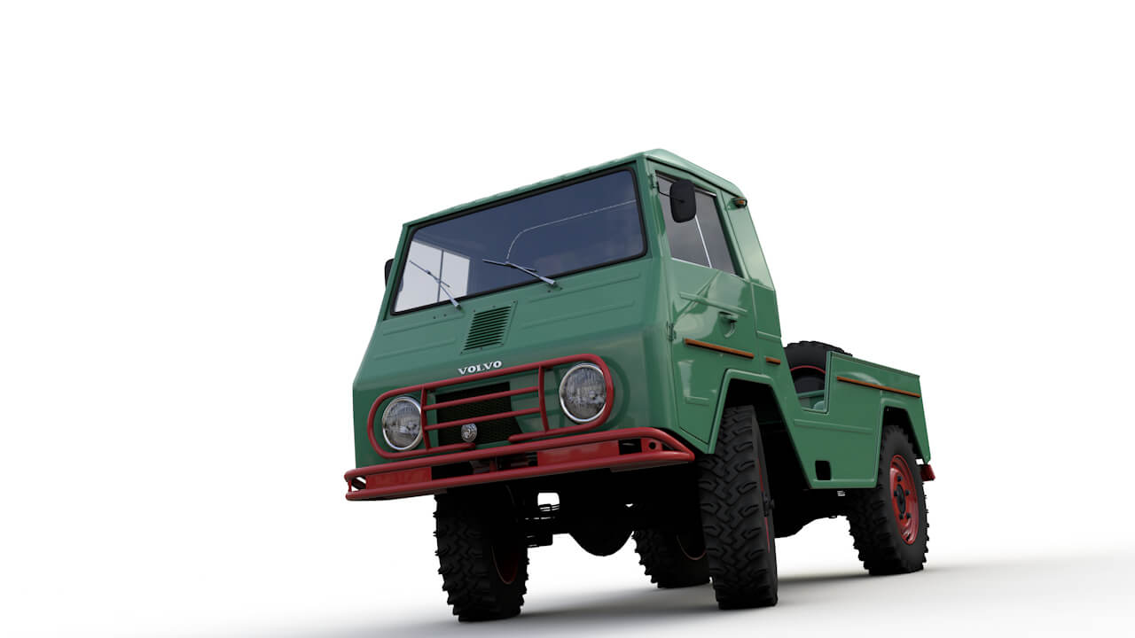 Volvo Laplander L3314 1967 - 3D Model by brunomcardoso