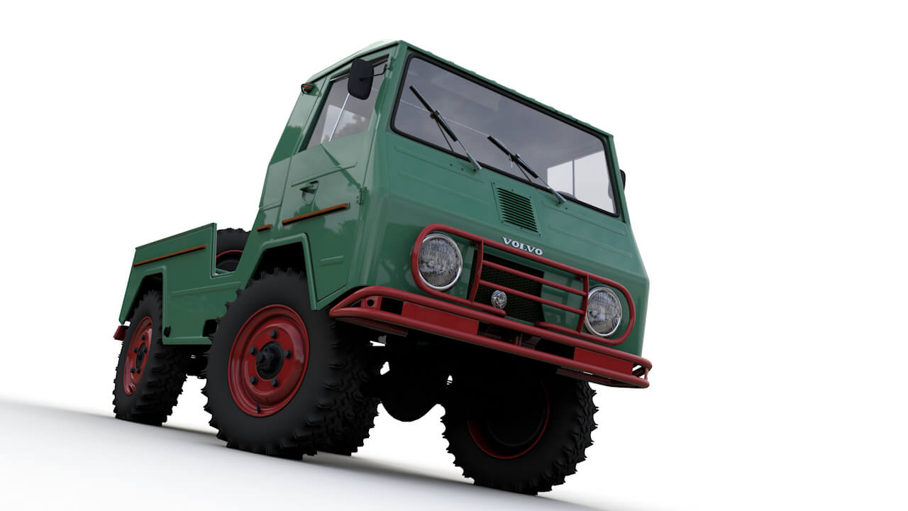 Volvo Laplander L3314 1967 - 3D Model by brunomcardoso