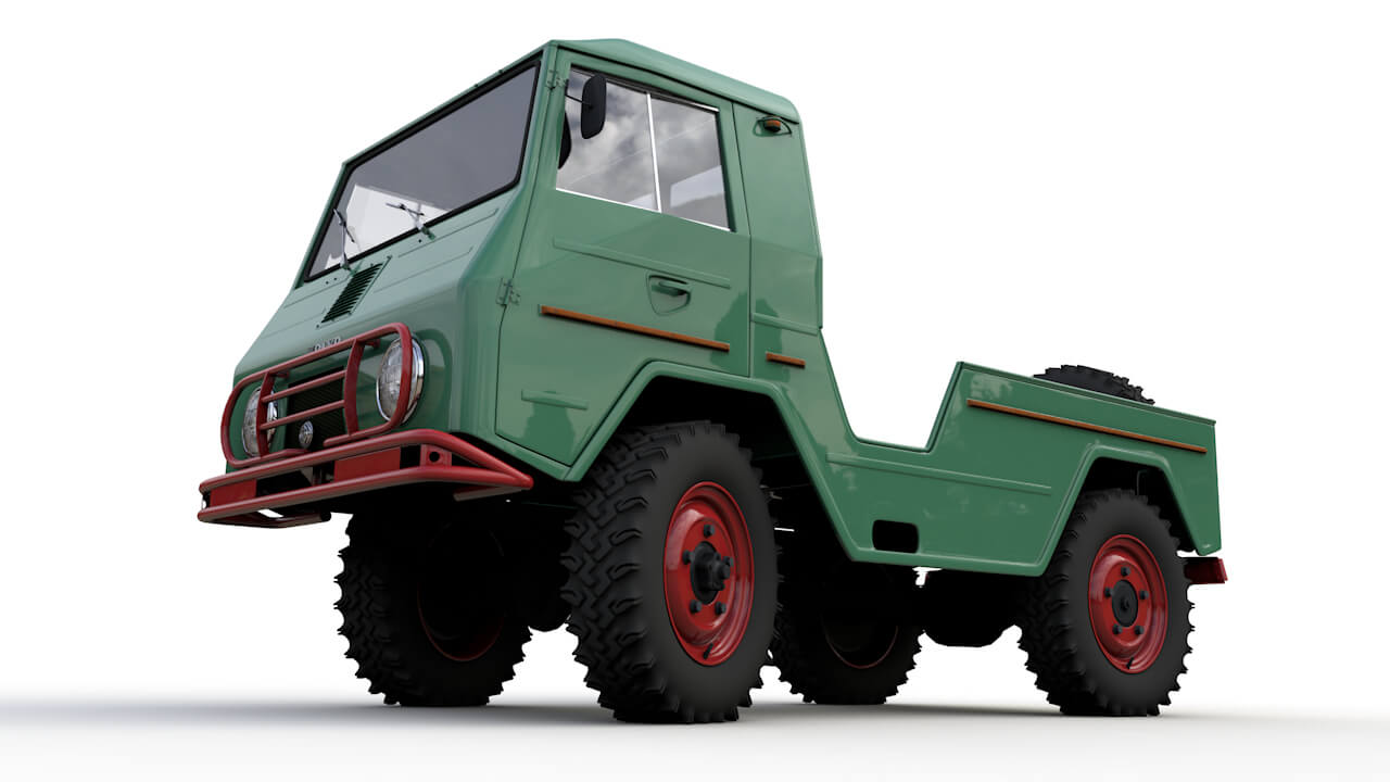 Volvo Laplander L3314 1967 - 3D Model by brunomcardoso