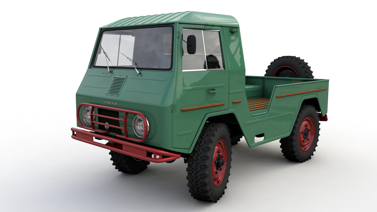 Volvo Laplander L3314 1967 - 3D Model by brunomcardoso