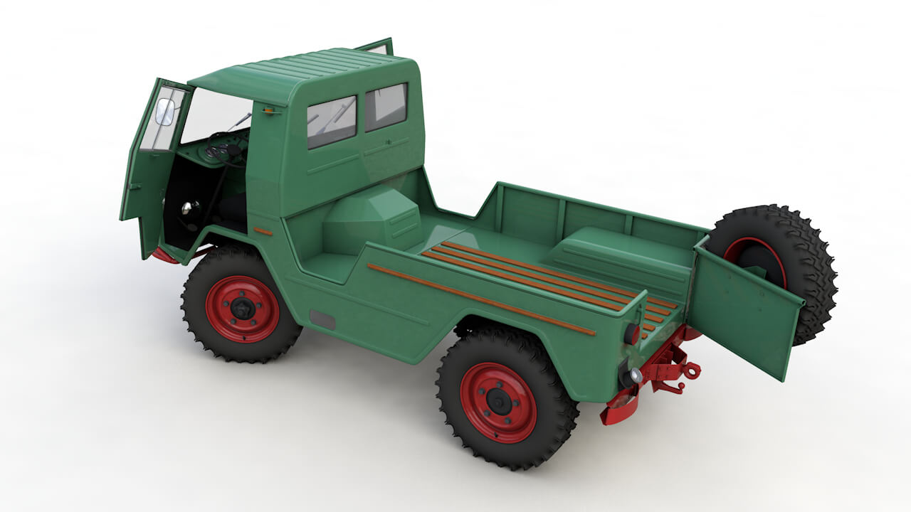 Volvo Laplander L3314 1967 - 3D Model by brunomcardoso