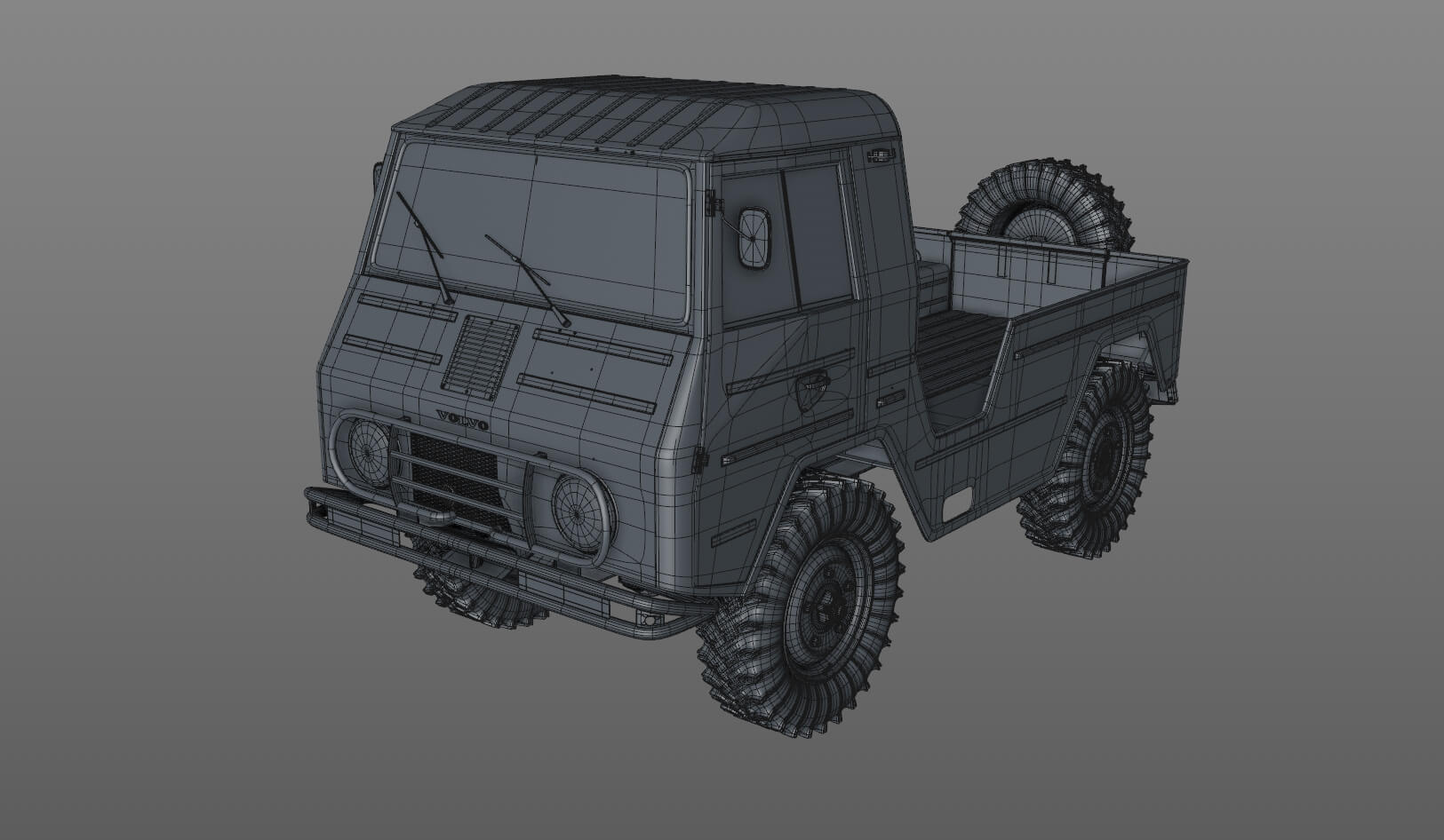 Volvo Laplander L3314 1967 - 3D Model by brunomcardoso