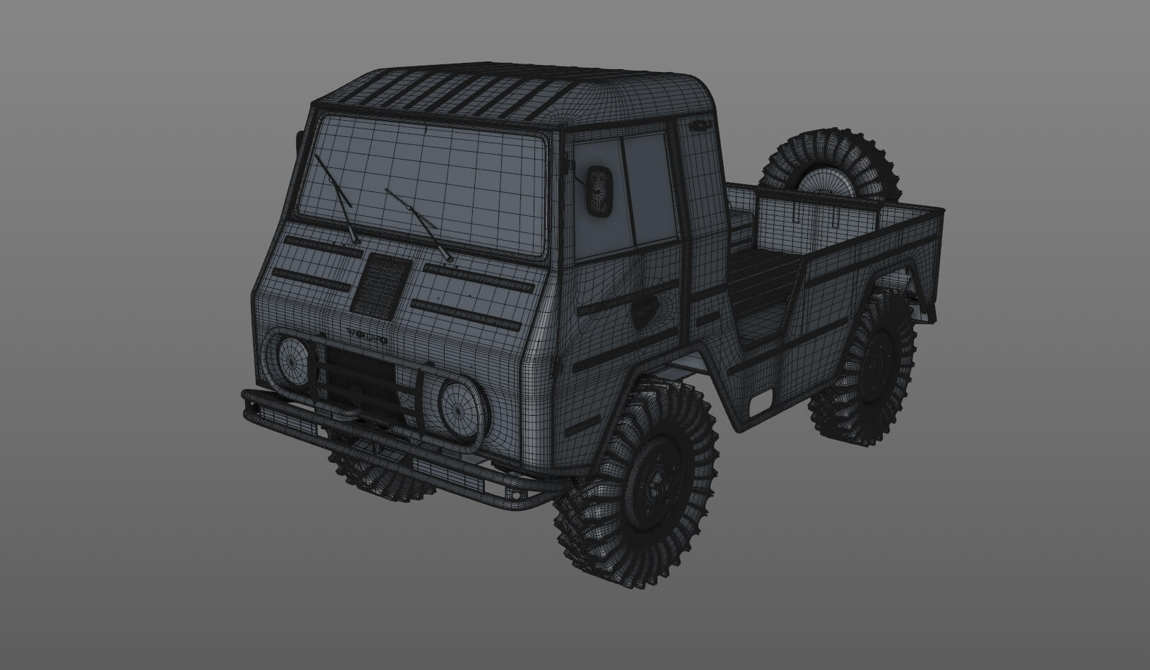 Volvo Laplander L3314 1967 - 3D Model by brunomcardoso