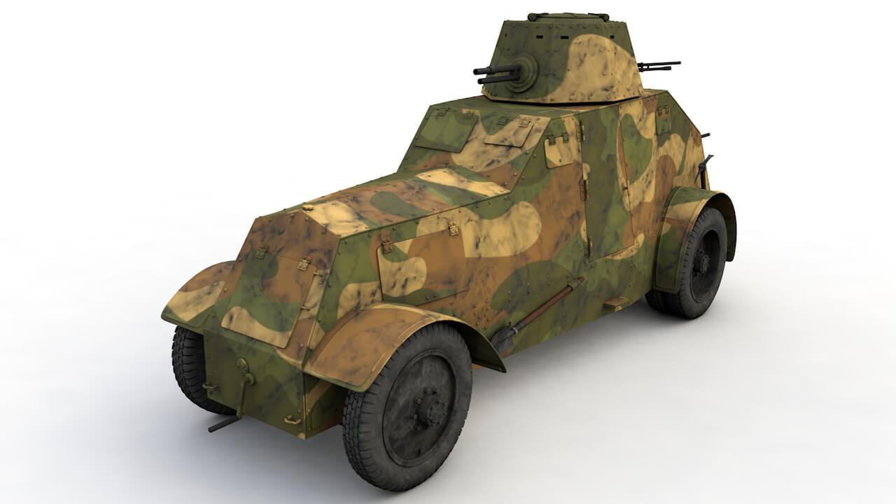 Wz 29 Ursus 1931 - 3D Model by brunomcardoso