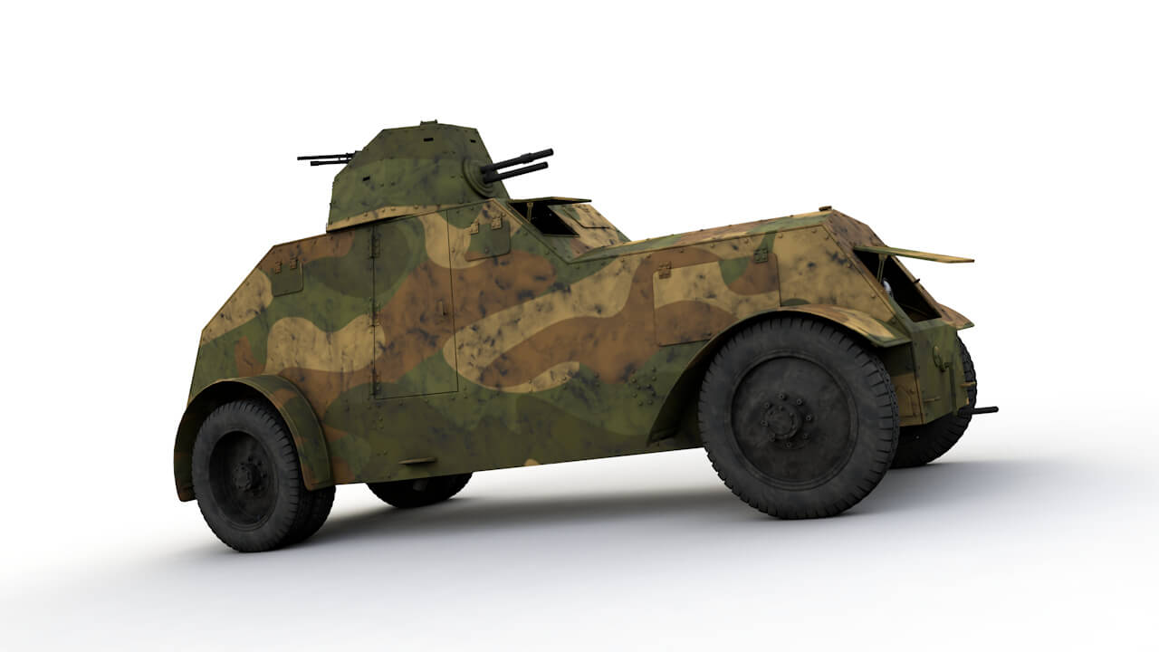 Wz 29 Ursus 1931 - 3D Model by brunomcardoso