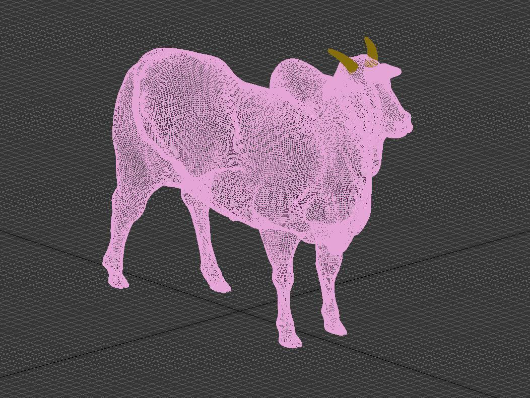 Cattle 3D Model by brunonunesdp