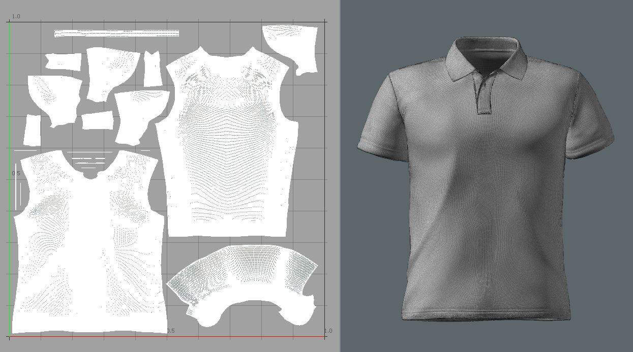 Polo Shirt - 3D Model by brunonunesdp