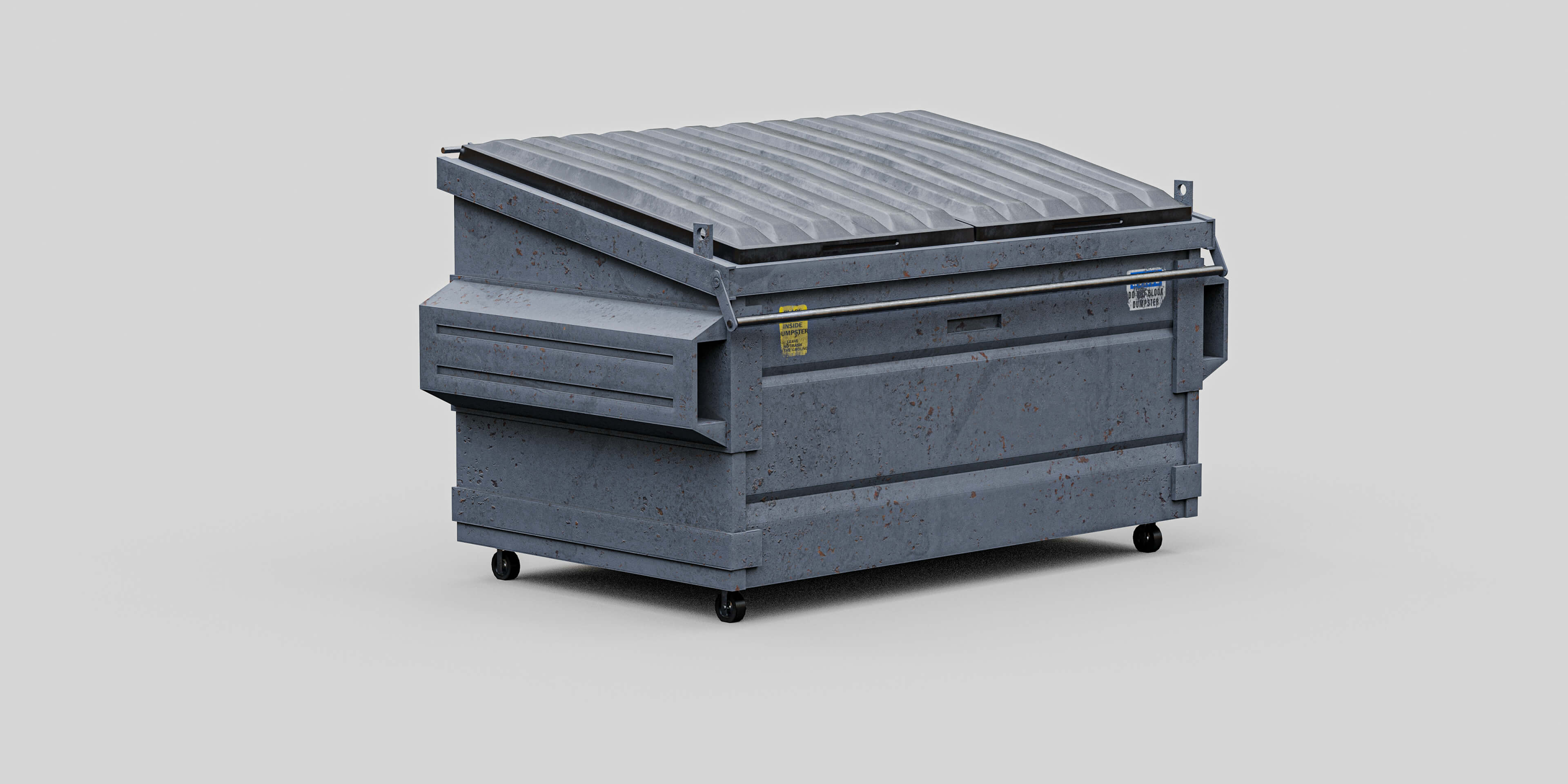 Dumpsters - Game Ready 3D Model by Brwa Taha