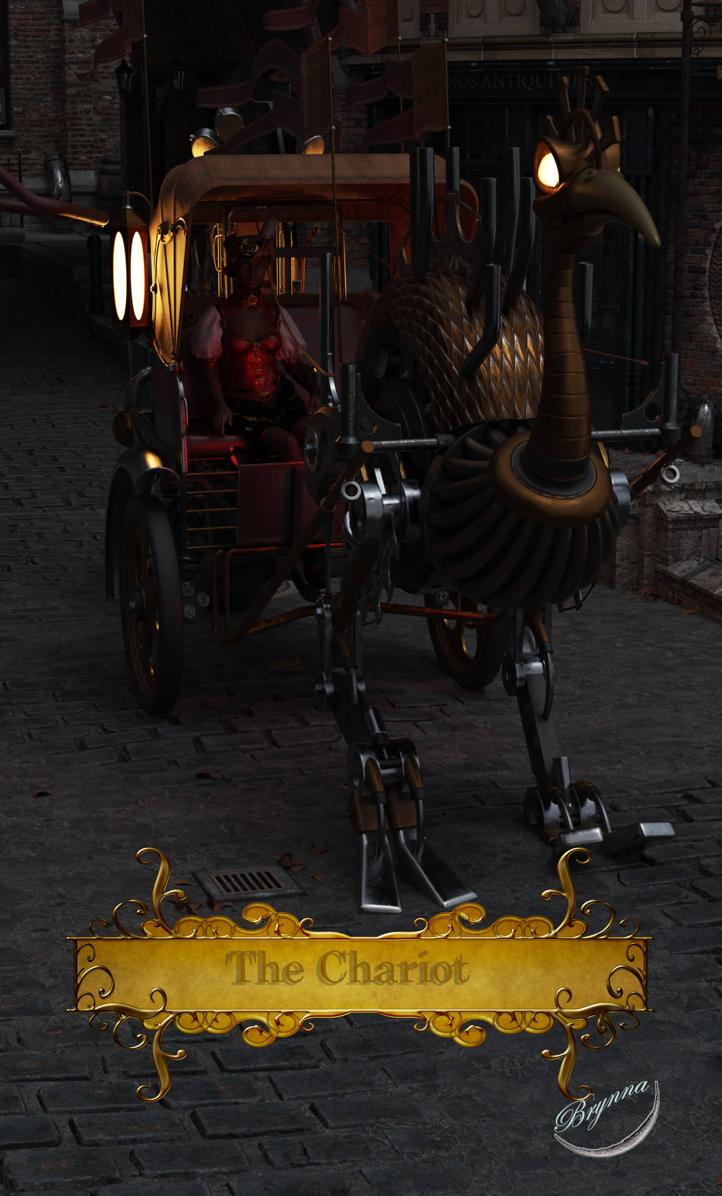 The Chariot 3D Render | RenderHub Gallery