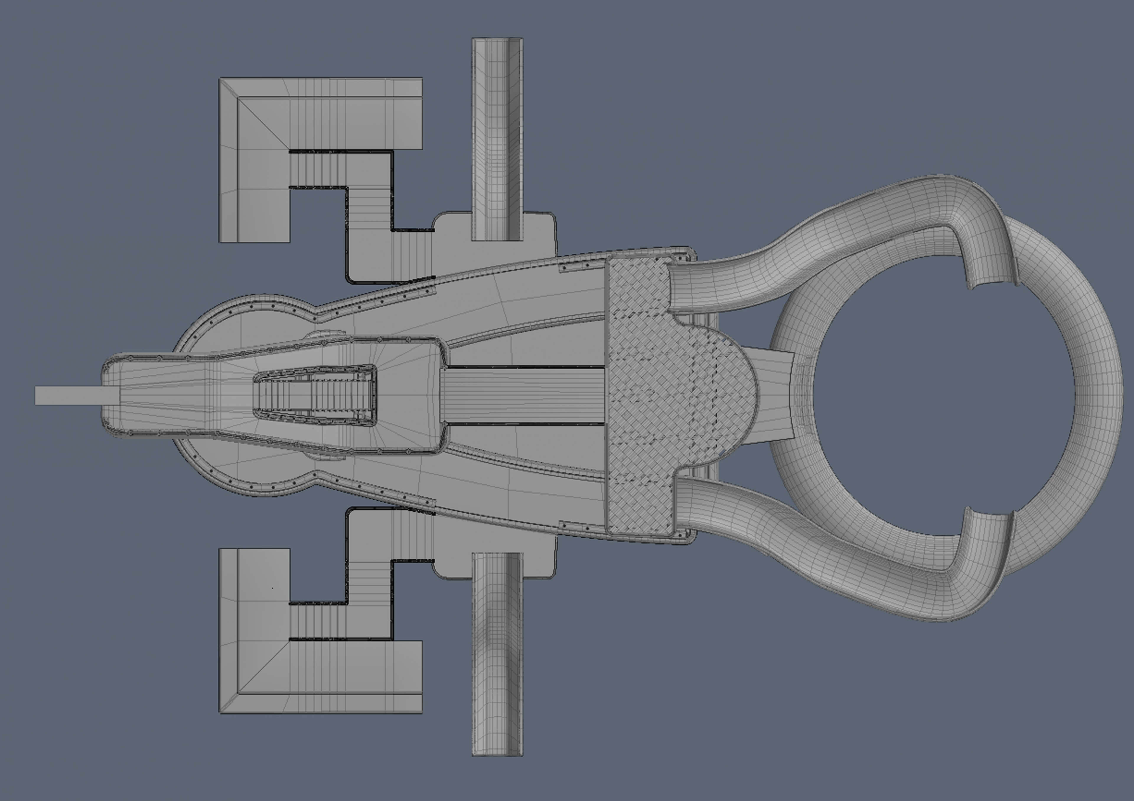 Aqua Ship - 3D Model by BsTen
