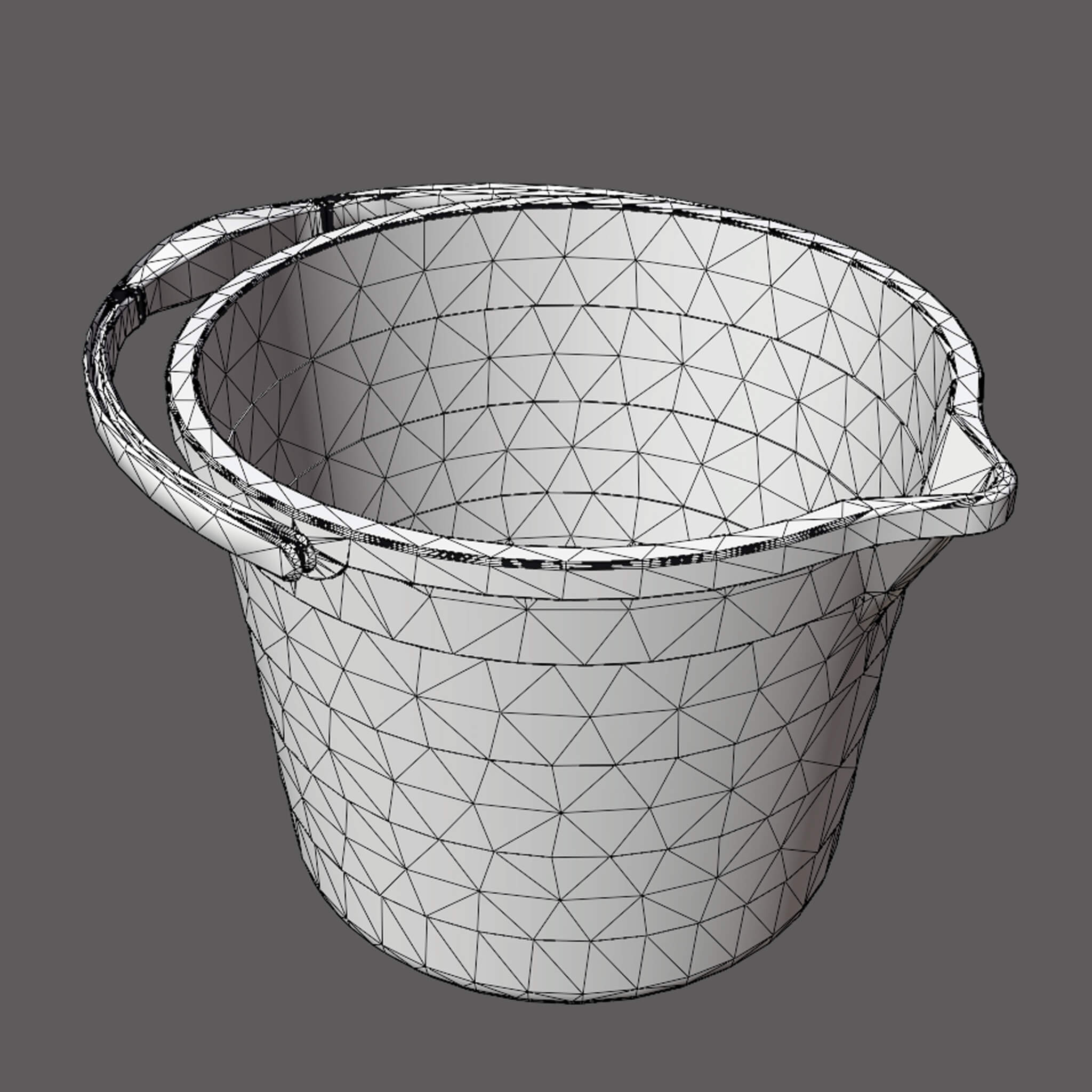 Bucket Nurbs Model by BsTen