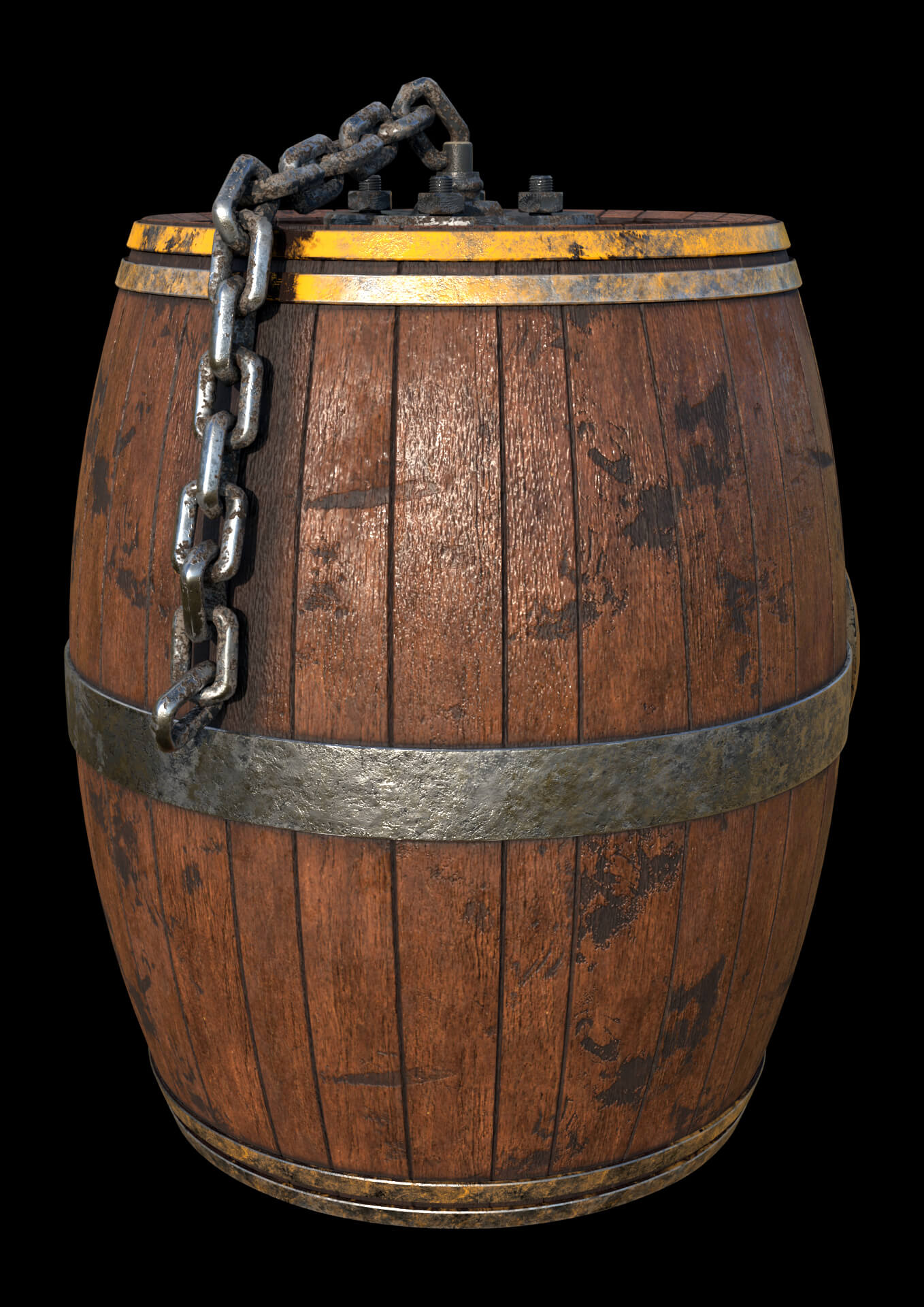 Barrel PO Mesh Model by BsTen