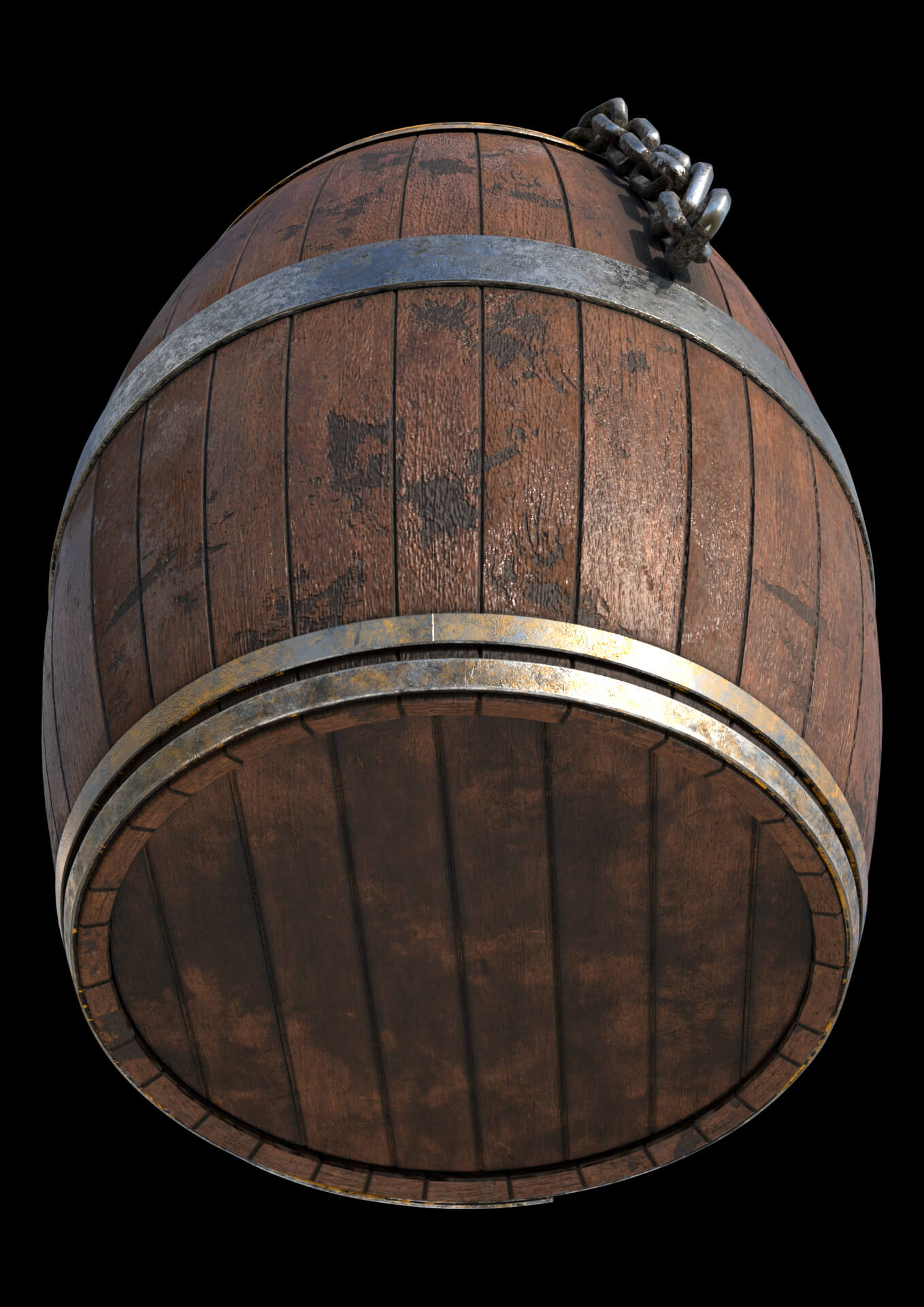 Barrel PO Mesh Model by BsTen