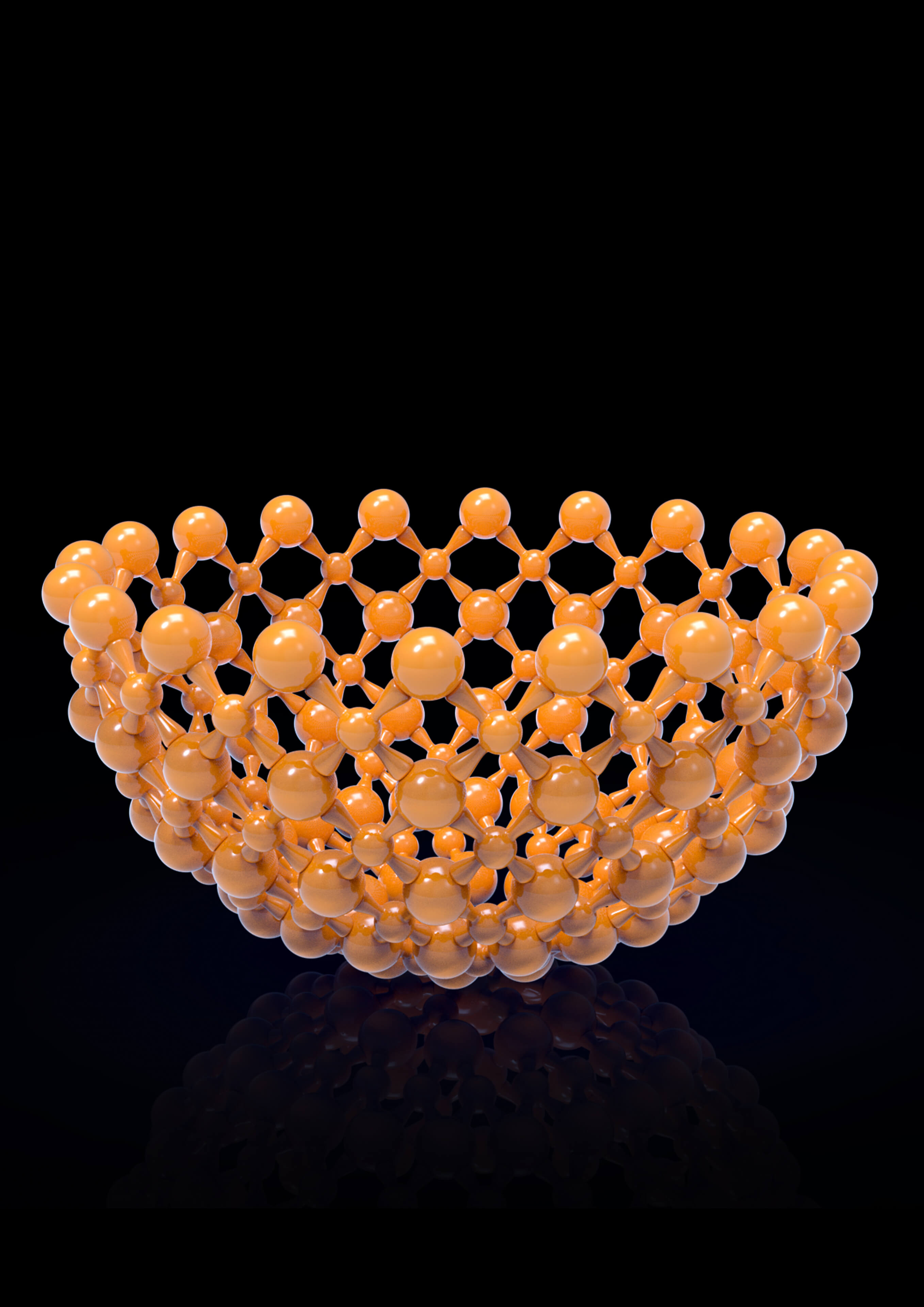 Boublesphere Orange Sphere - 3D Model by BsTen