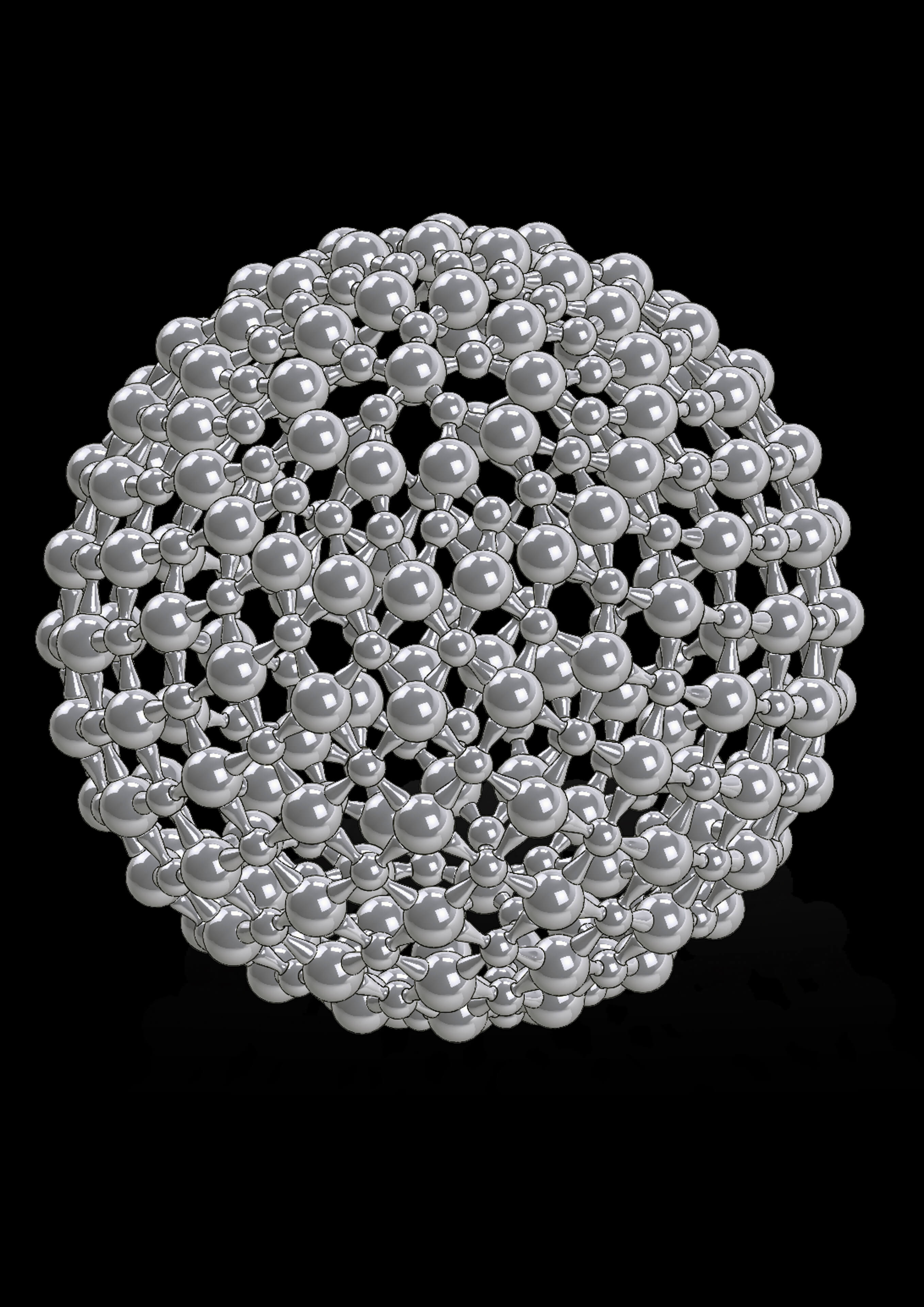 Boublesphere Orange Sphere - 3D Model by BsTen