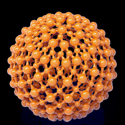 Boublesphere Orange Sphere - 3D Model by BsTen