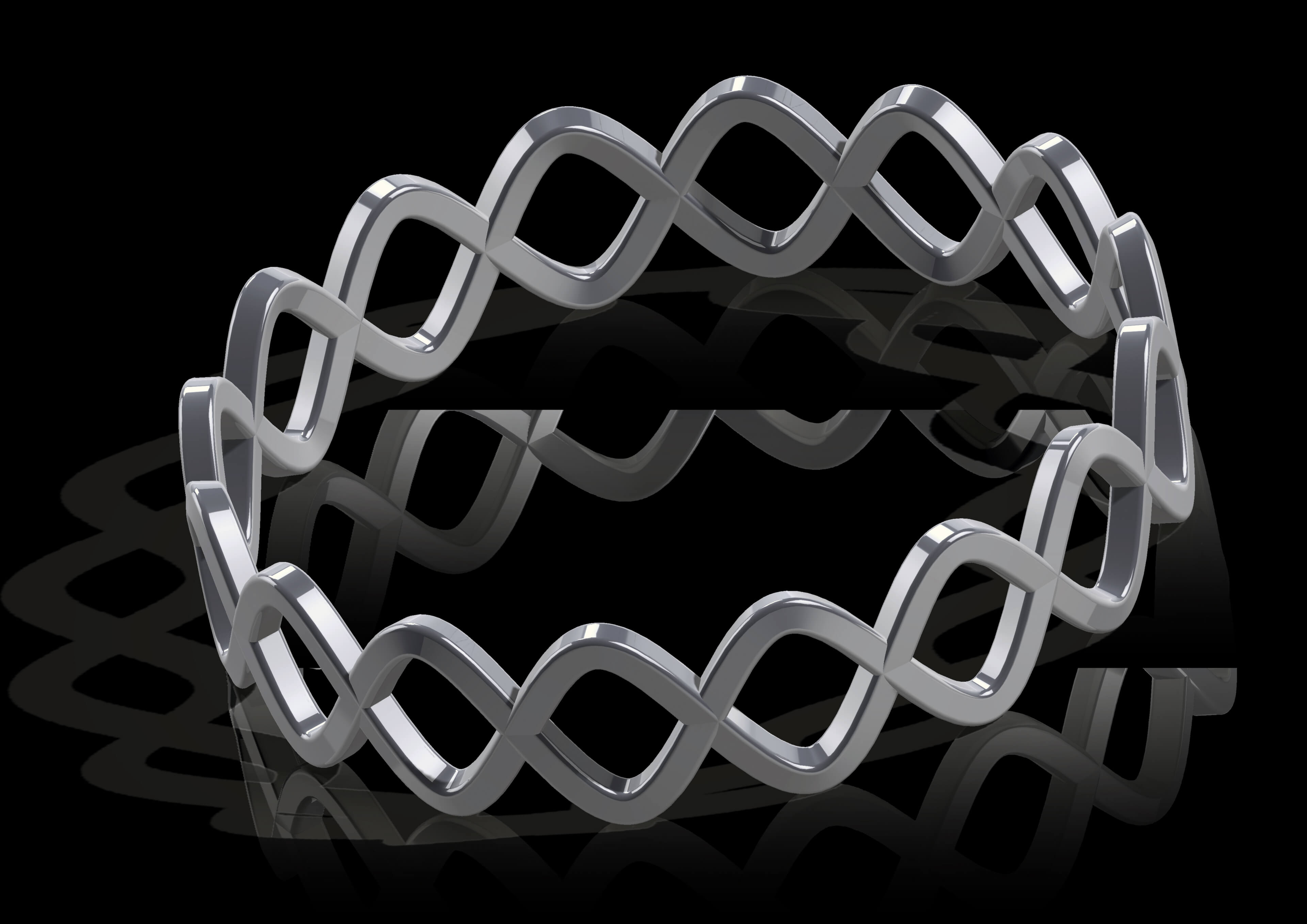 Bracelet Made of Metal - 3D Model by BsTen