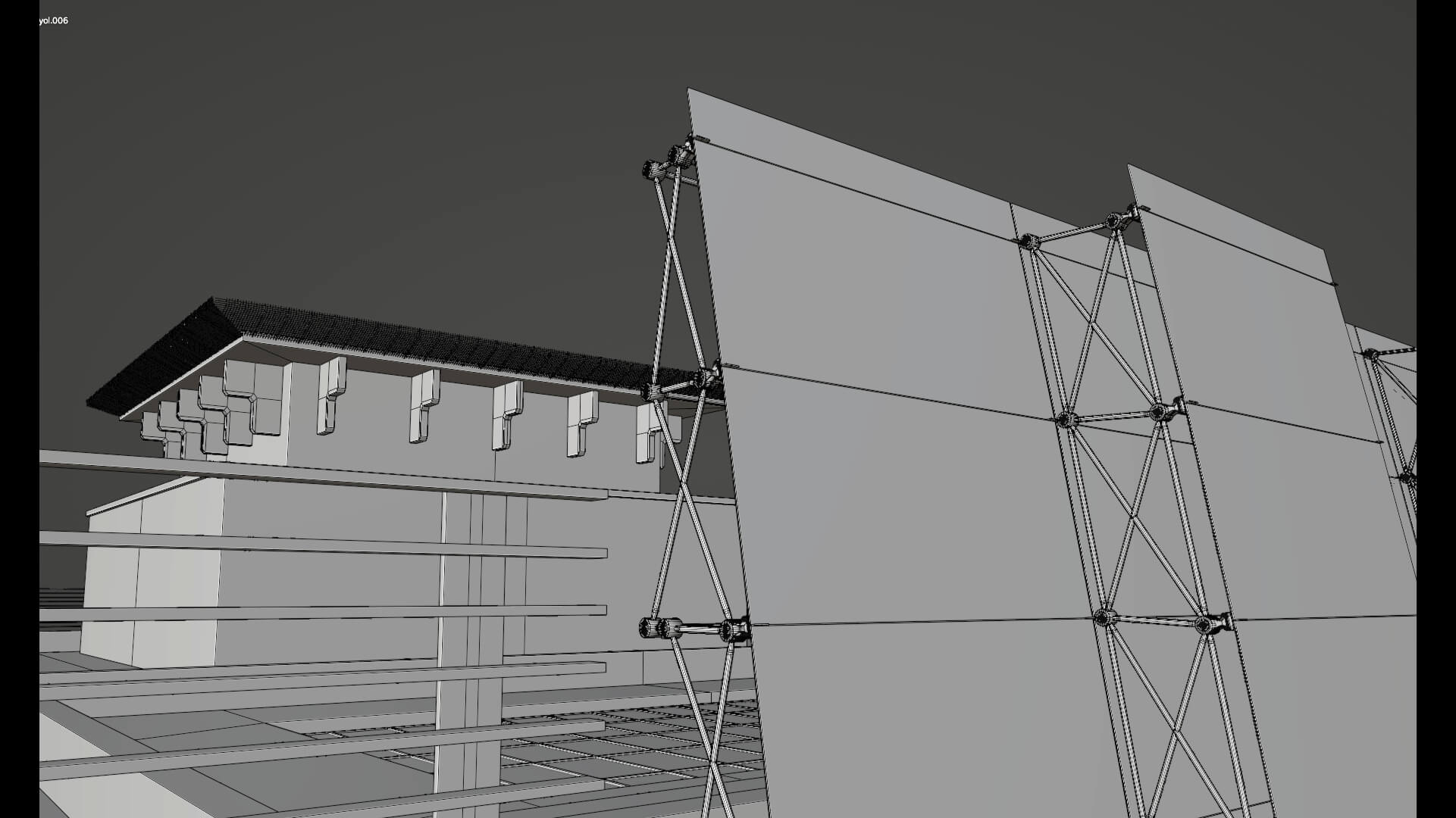 Building Complex Mesh Model by BsTen