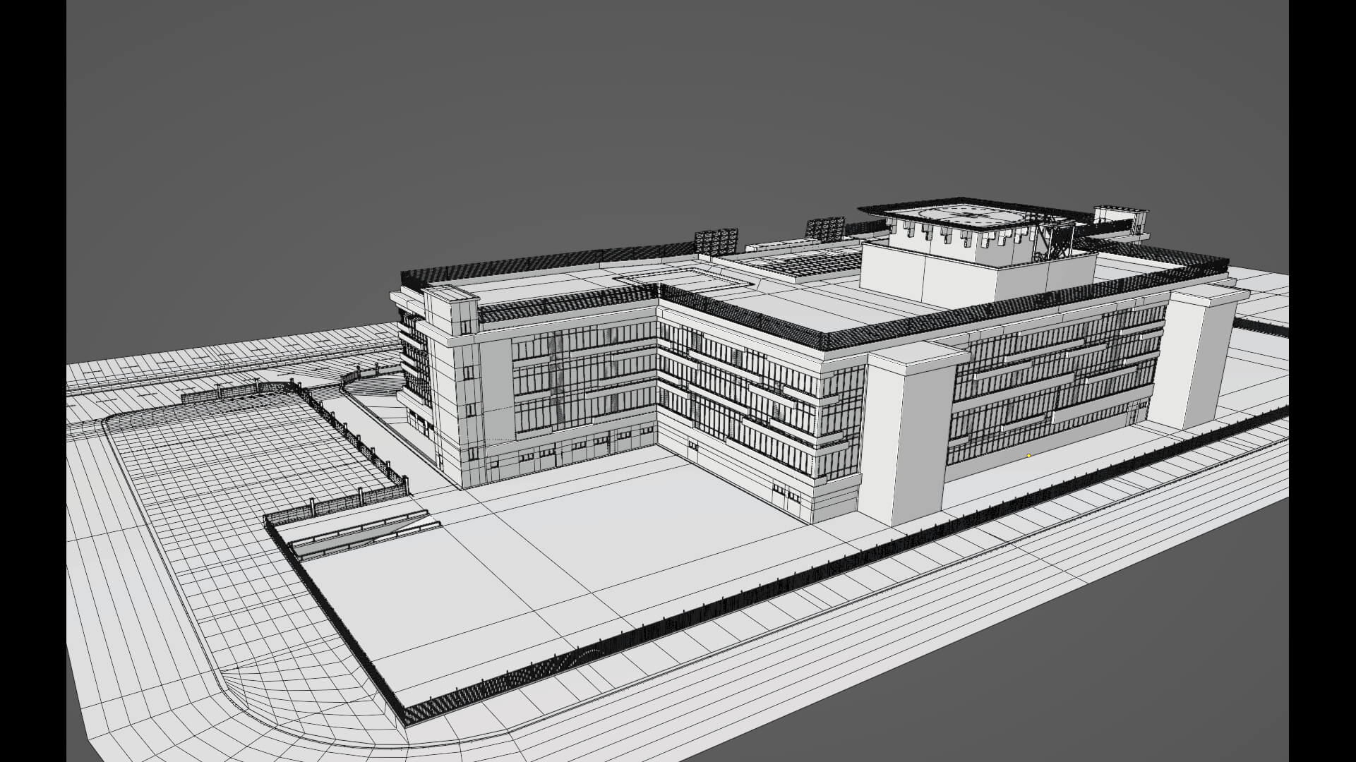 Building Complex Mesh Model by BsTen