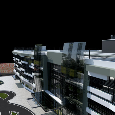 Building Complex Mesh Model by BsTen