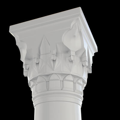 C Column - 3D Model by BsTen