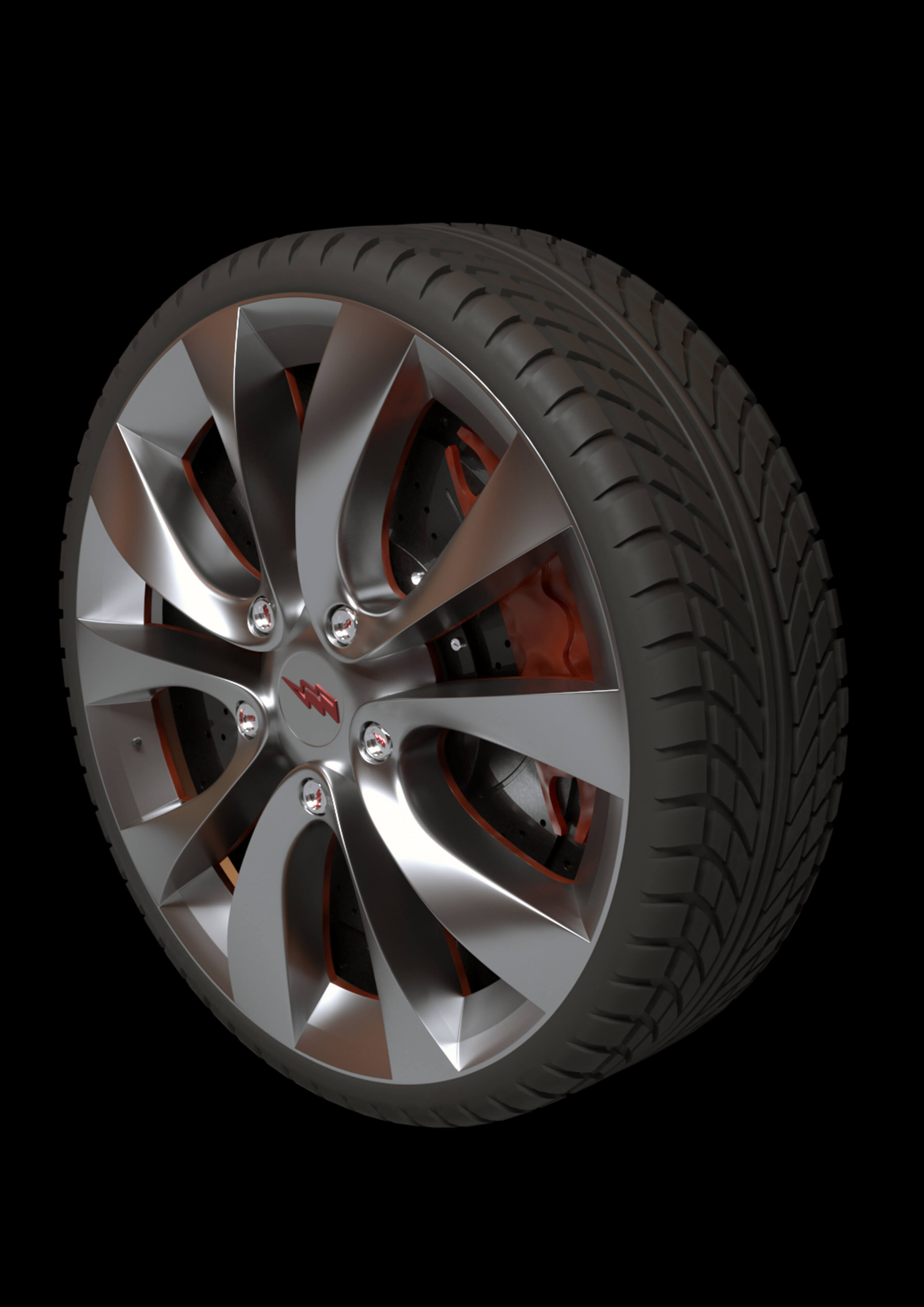 Car Tire - 3D Model by BsTen