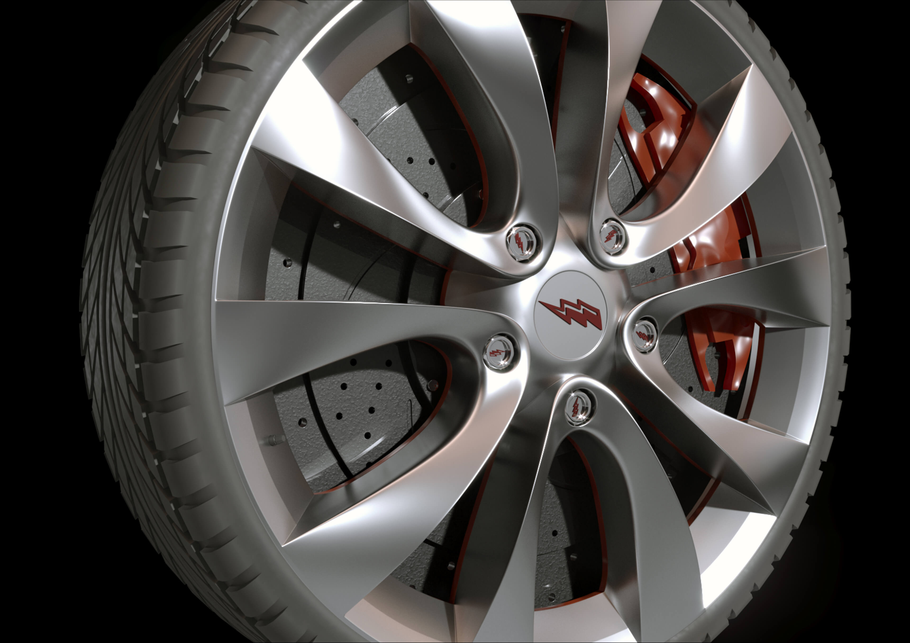 Car Tire - 3D Model by BsTen