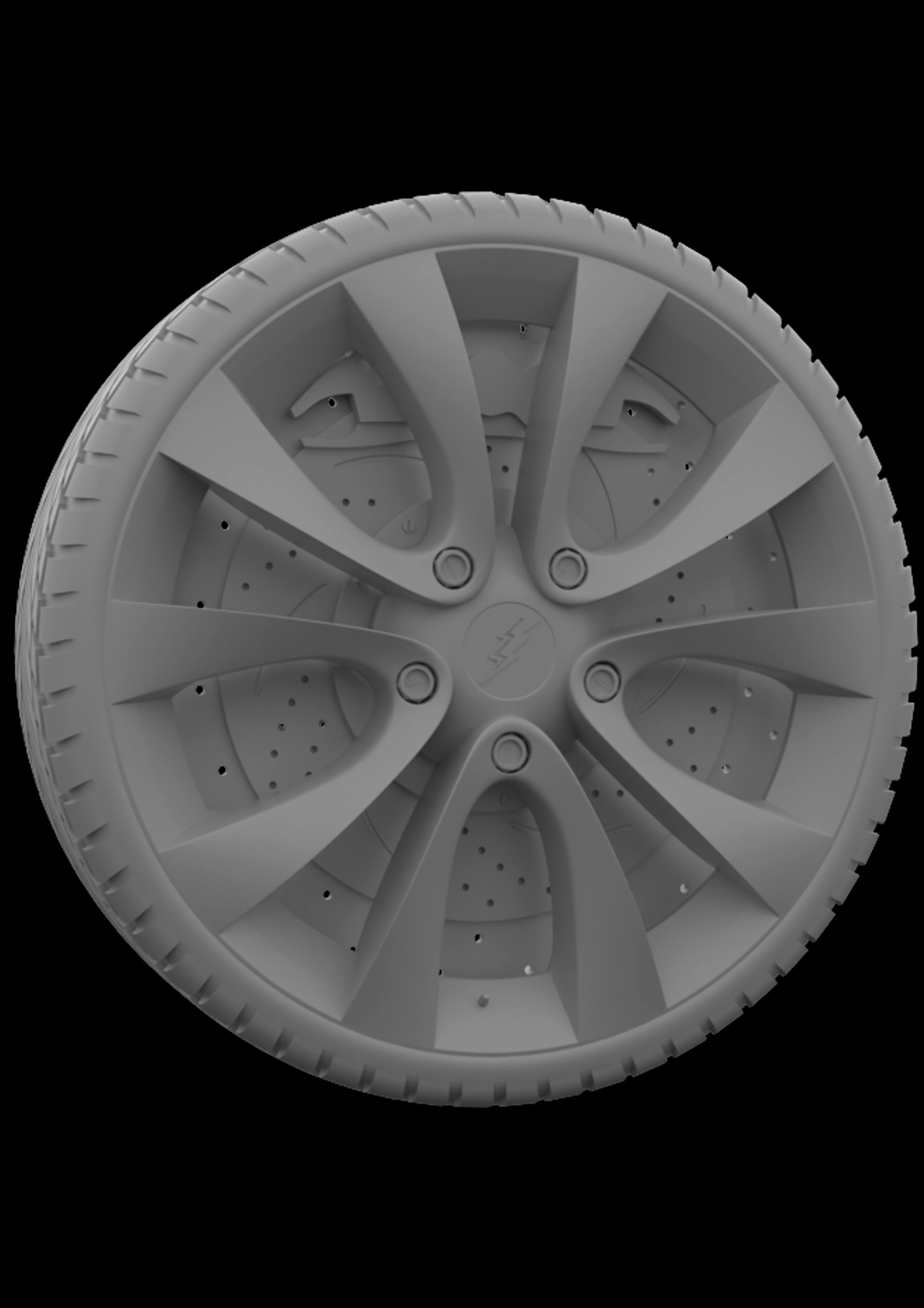 Car Tire - 3D Model by BsTen