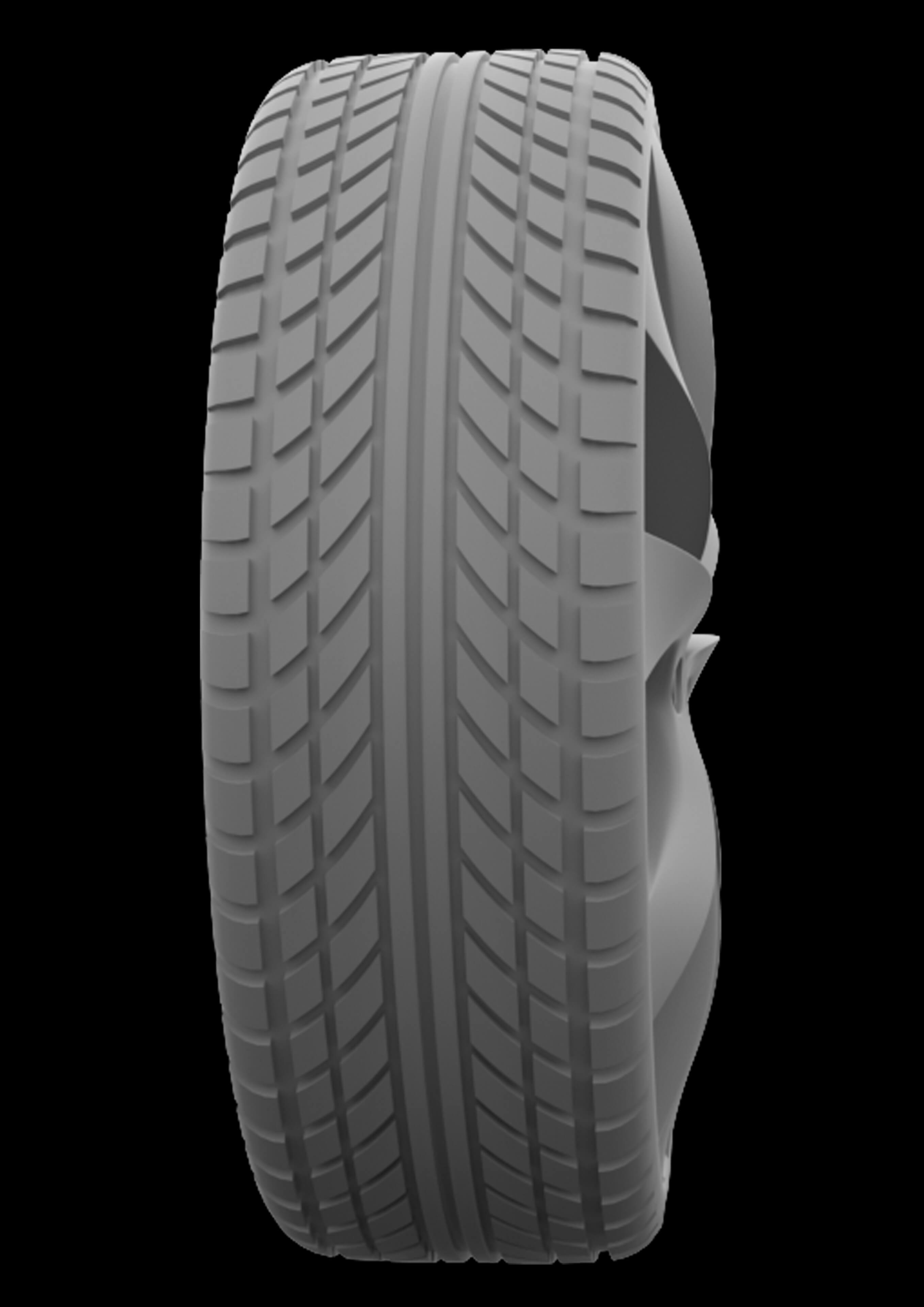 Car Tire - 3D Model by BsTen