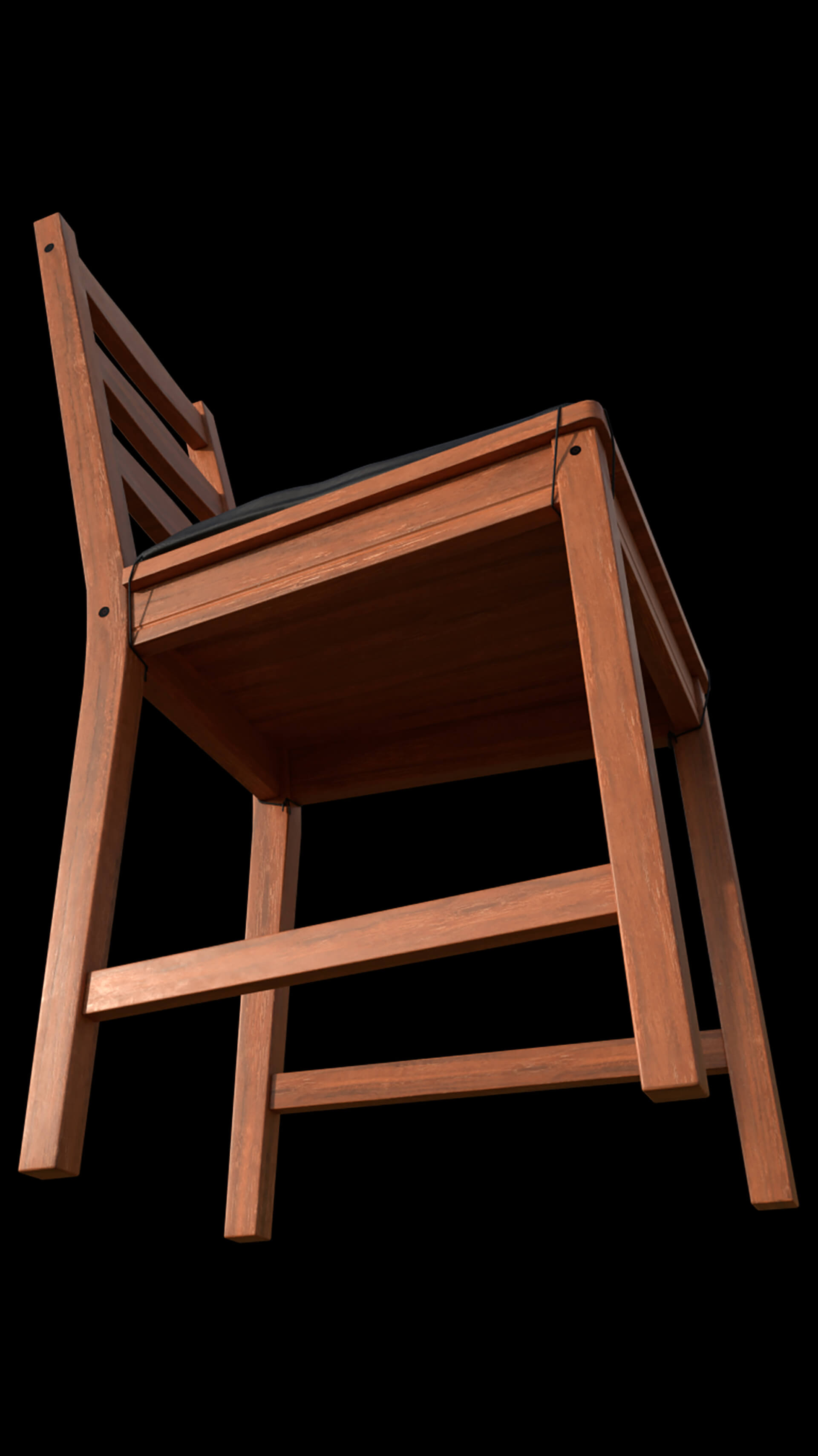 Chair Wooden Mesh Model by BsTen