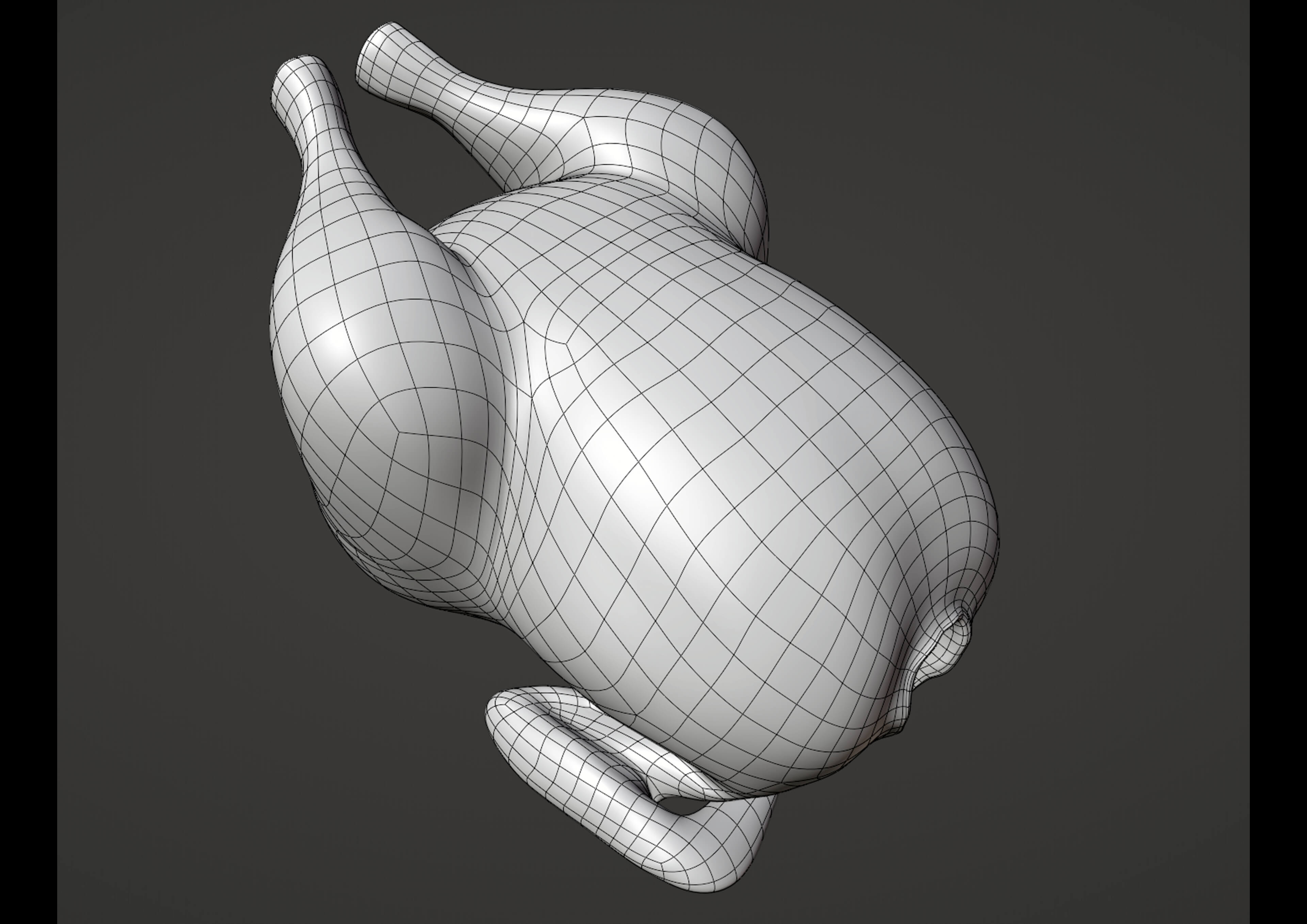 Chicken Mesh Model by BsTen