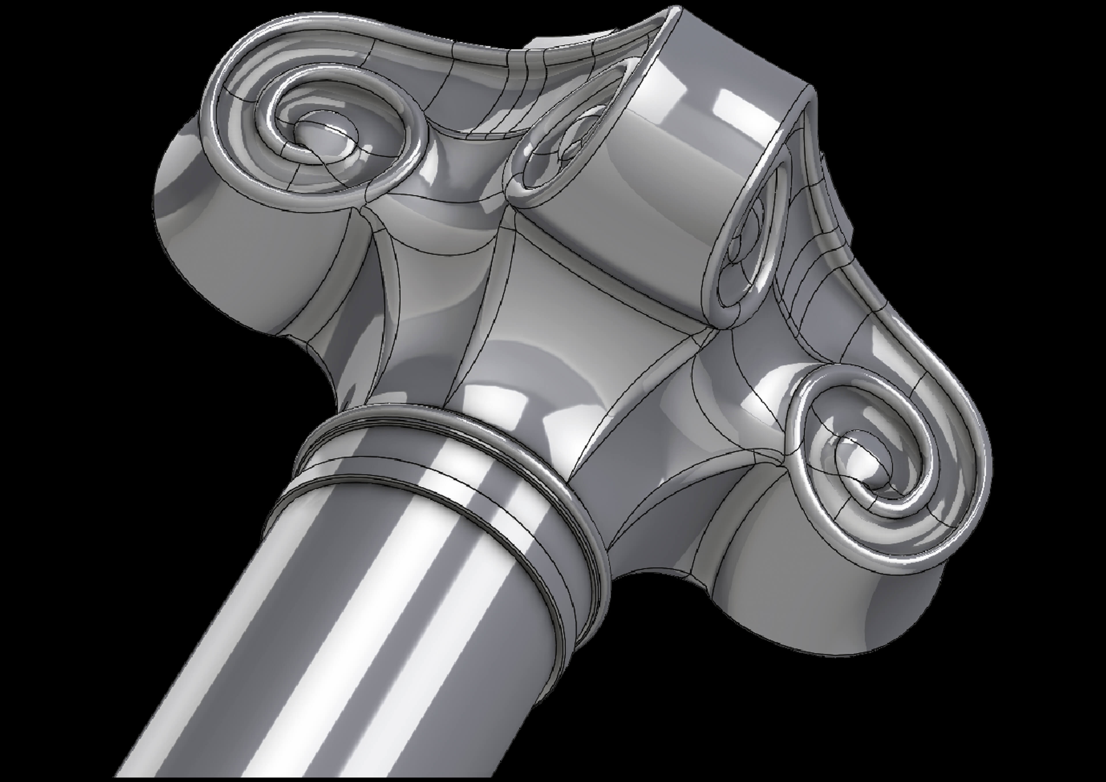 Column St - 3D Model by BsTen