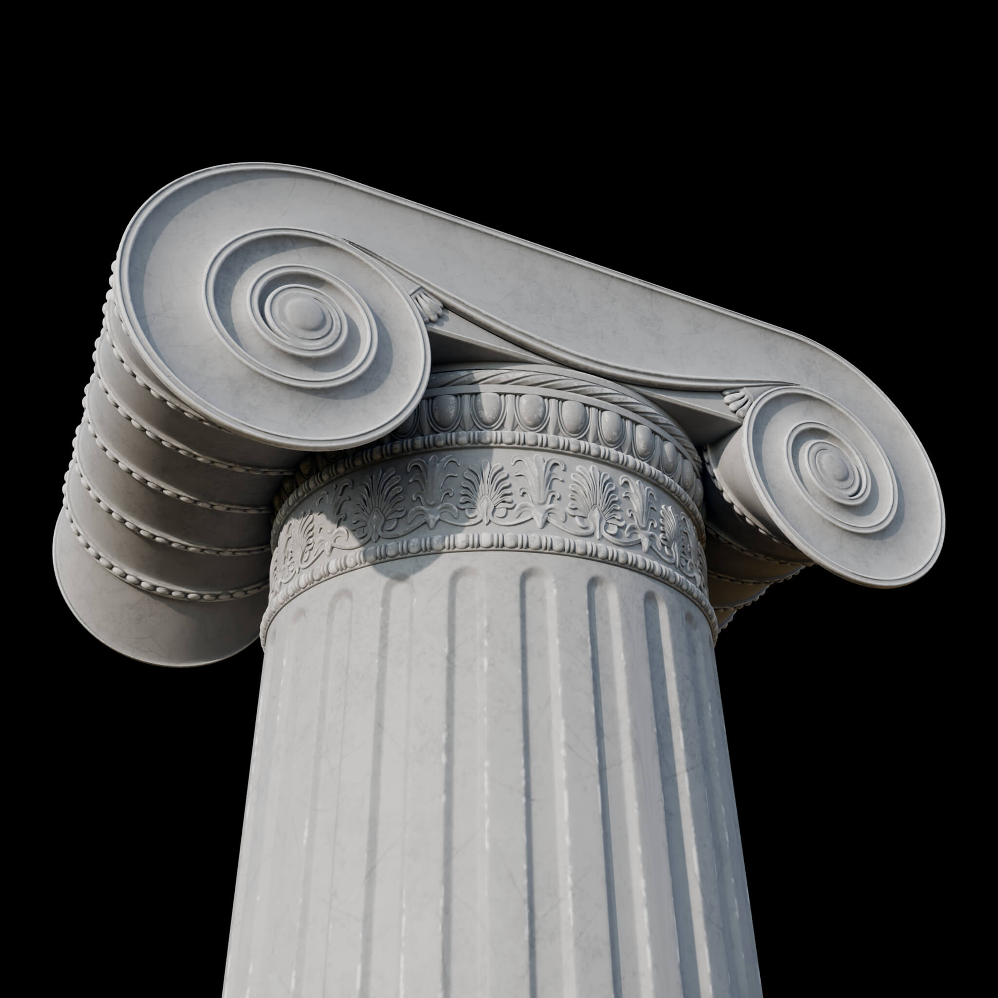 Corint Column A - 3D Model by BsTen