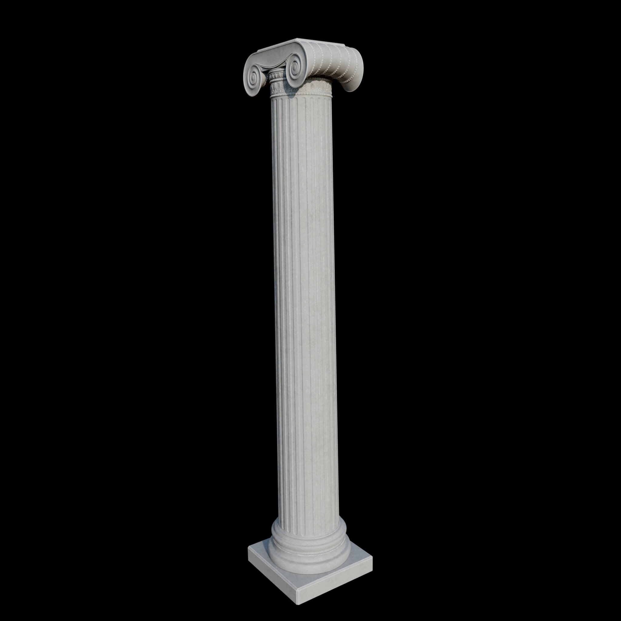 Corint Column A - 3D Model by BsTen